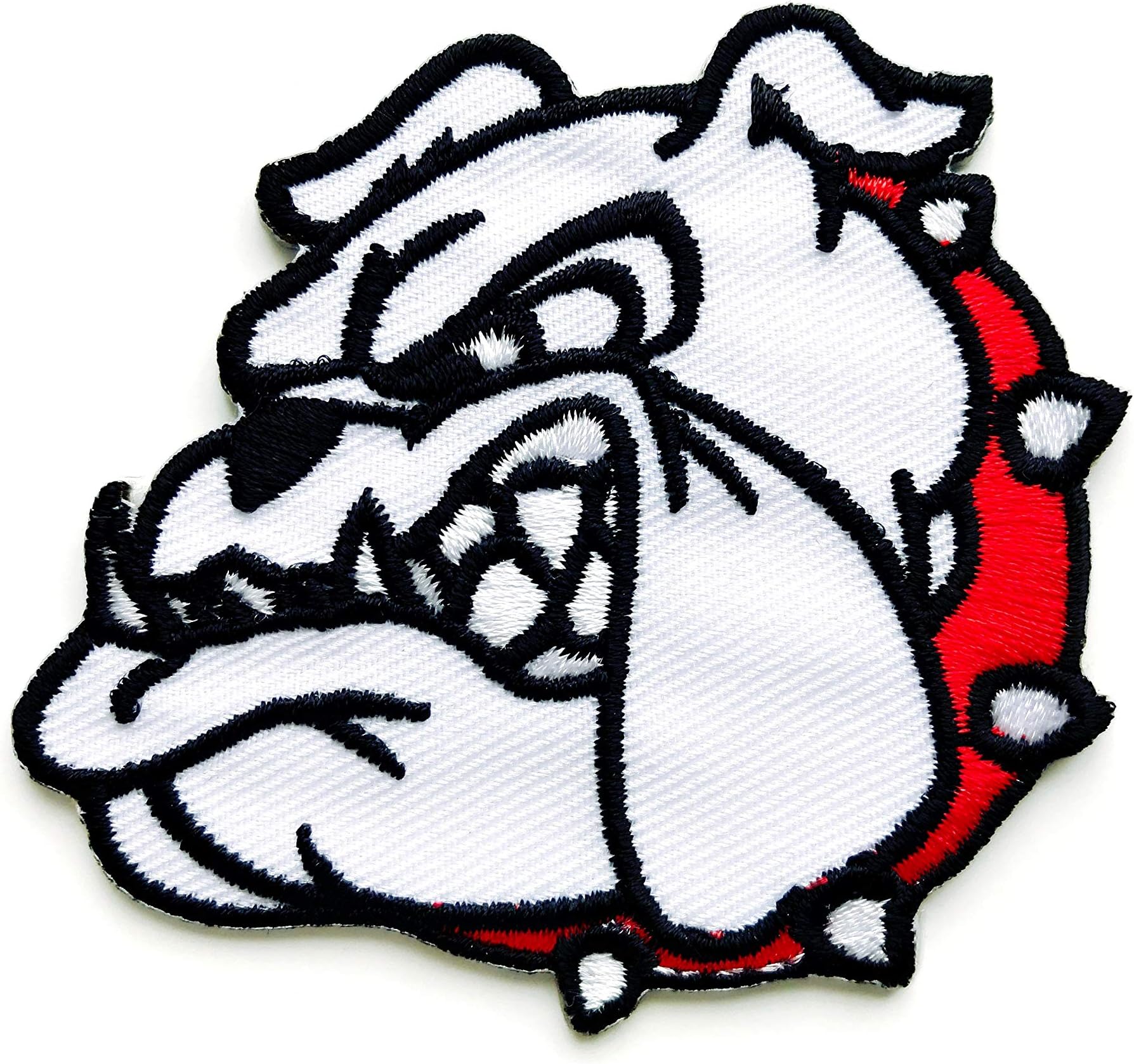 Amazon.com: Georgia Bulldog Patch ga Patch GA Iron on or sew on 3 3/8 ...