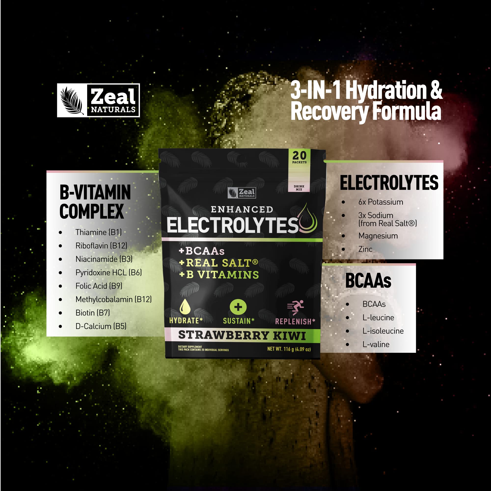 Snapklik.com : Enhanced Electrolyte Powder Stick Packs