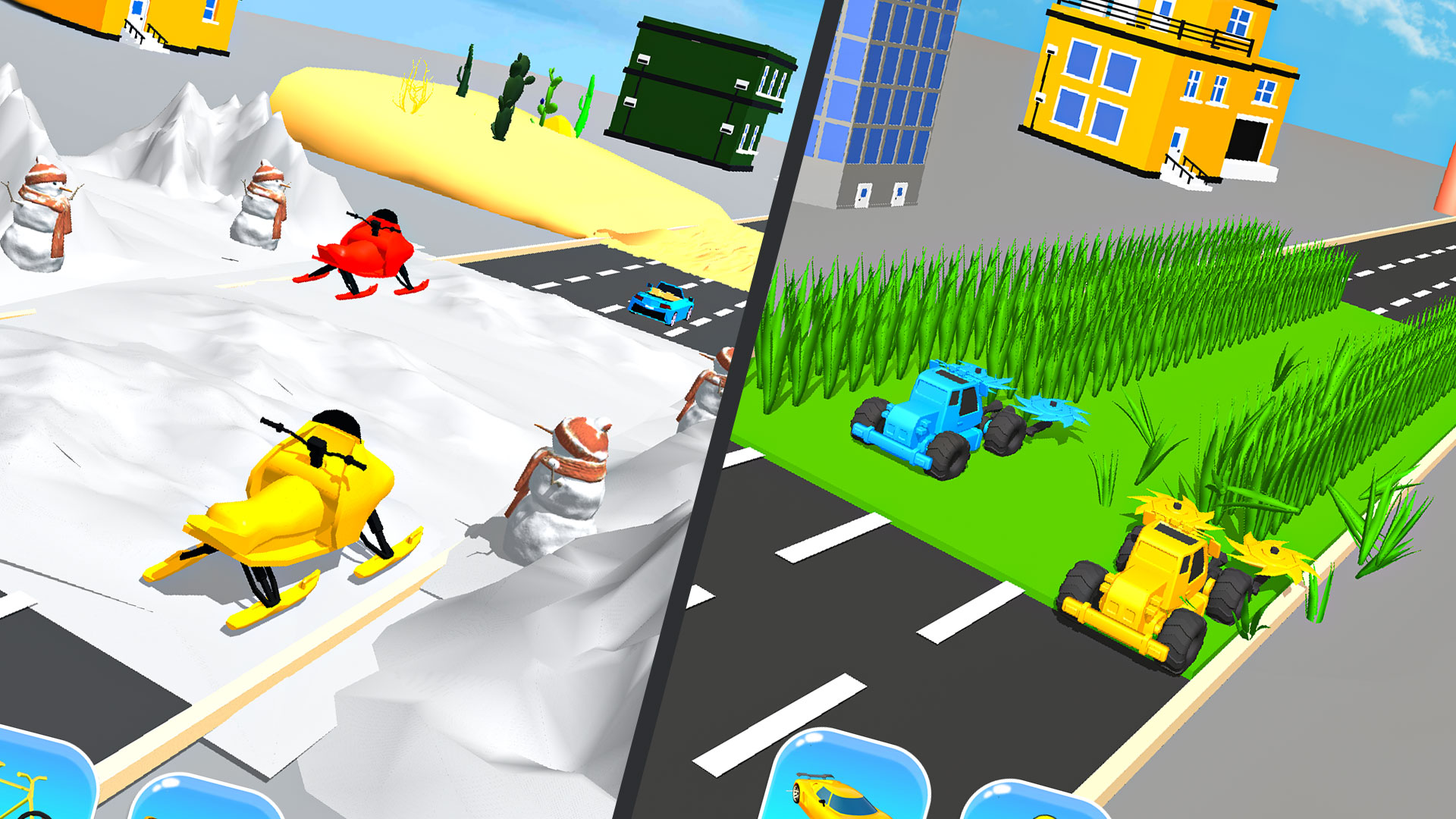 Shape Changer! Transform Rush Stickman Shape Shifting Car Fun Race ...