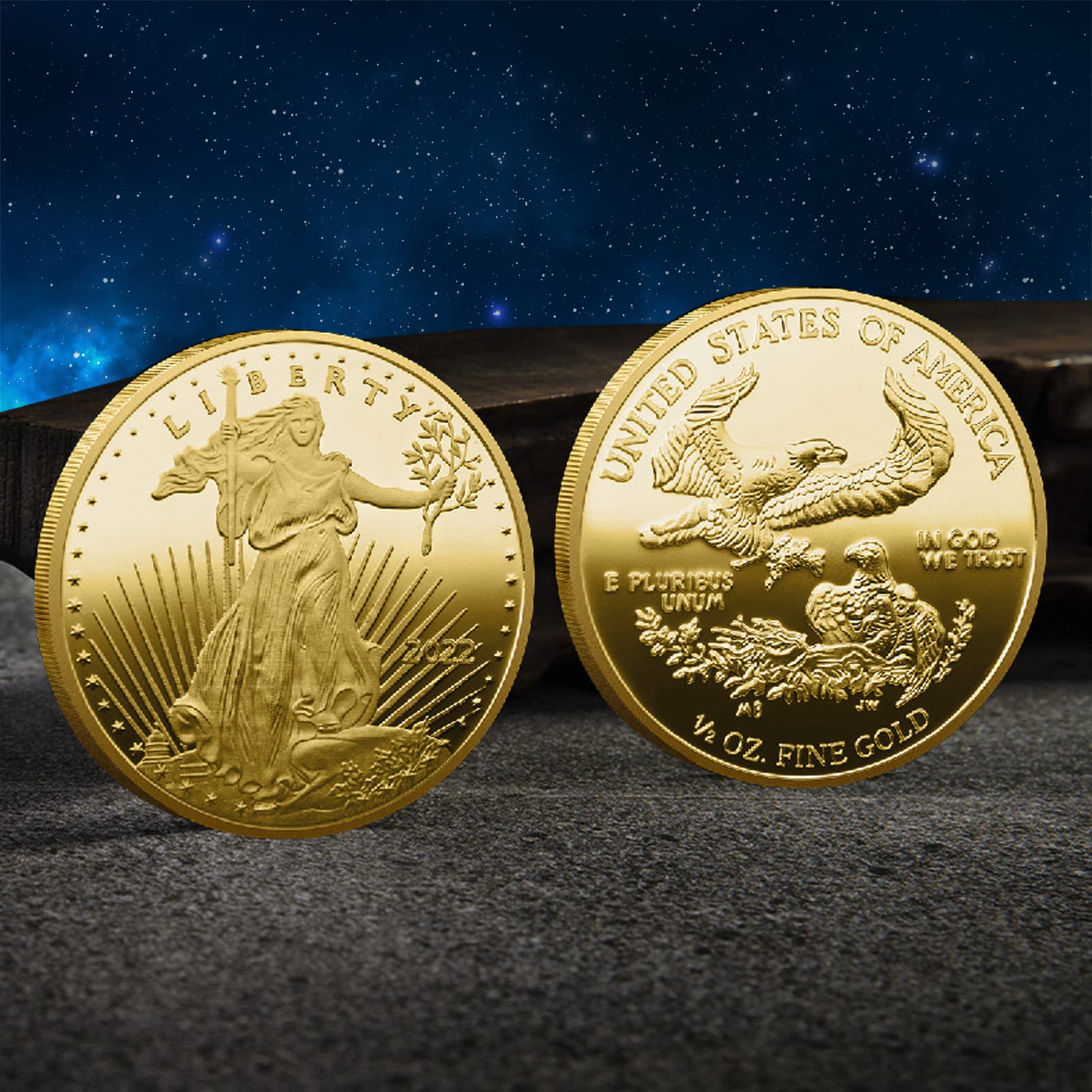 Snapklik.com : American Fine Gold & Silver Eagle Commemorative Coins ...