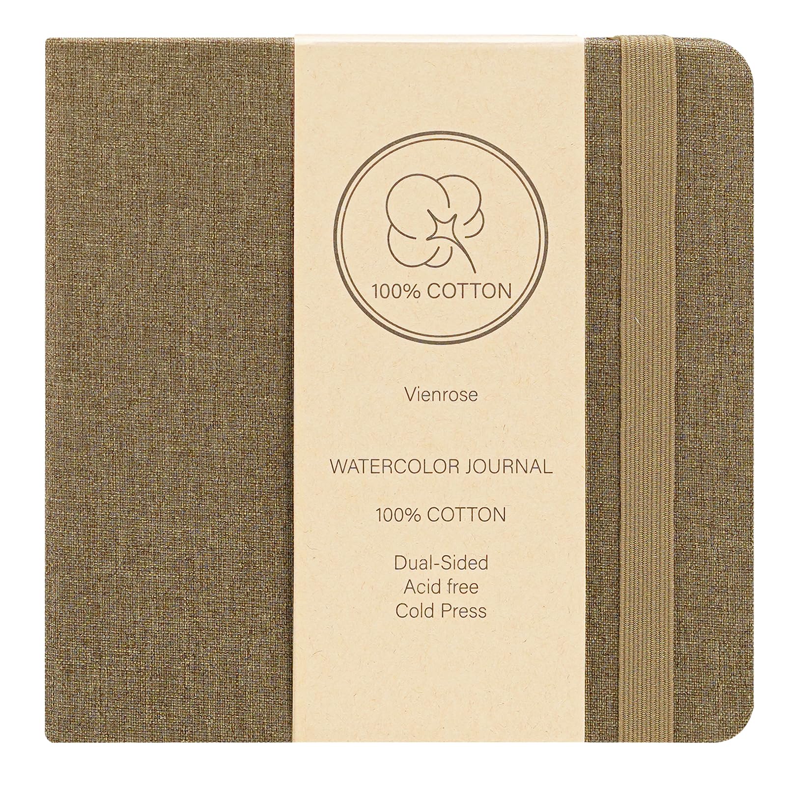 Amazon.com: Vienrose Watercolor Sketchbook, 5.5"x5.5" Watercolor ...