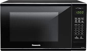 1100 Watt 1.3 Cu.Ft. Black Countertop Microwave Oven, with Genius ...