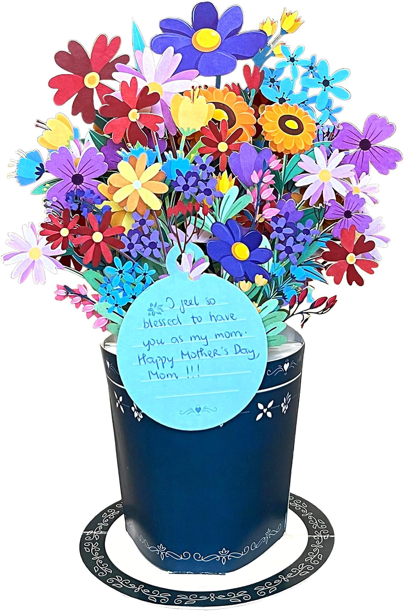 Mothers Day Card Pop Up | 3D Birthday Anniversary Valentines Day Cards ...