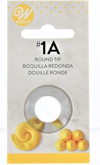 Wilton Large Round Piping Tip #1A : Amazon.co.uk: Home & Kitchen