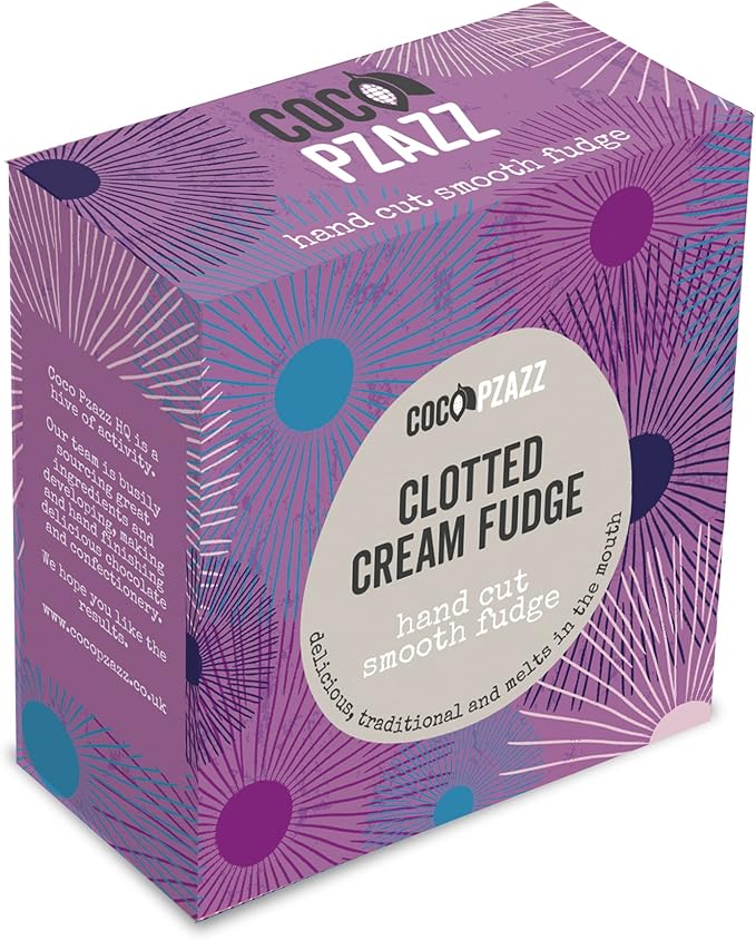 Coco Pzazz Clotted Cream Fudge 150g : Amazon.co.uk: Grocery