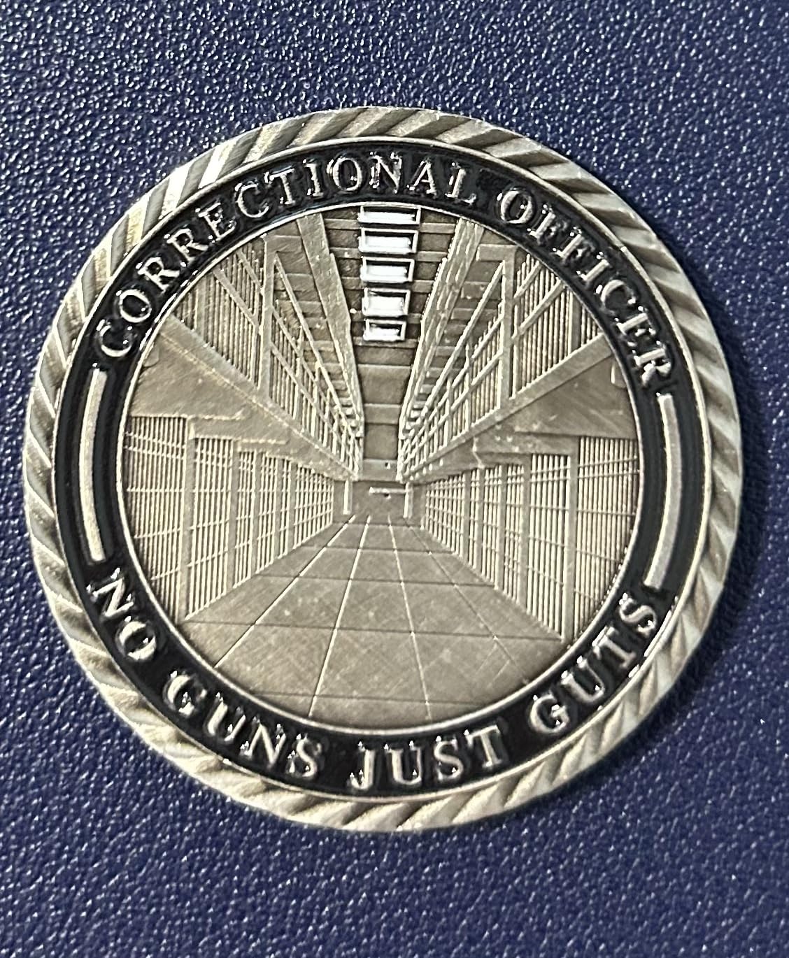 Amazon.com : Thin Gray Line Coin, Correctional Officer Silver Challenge ...