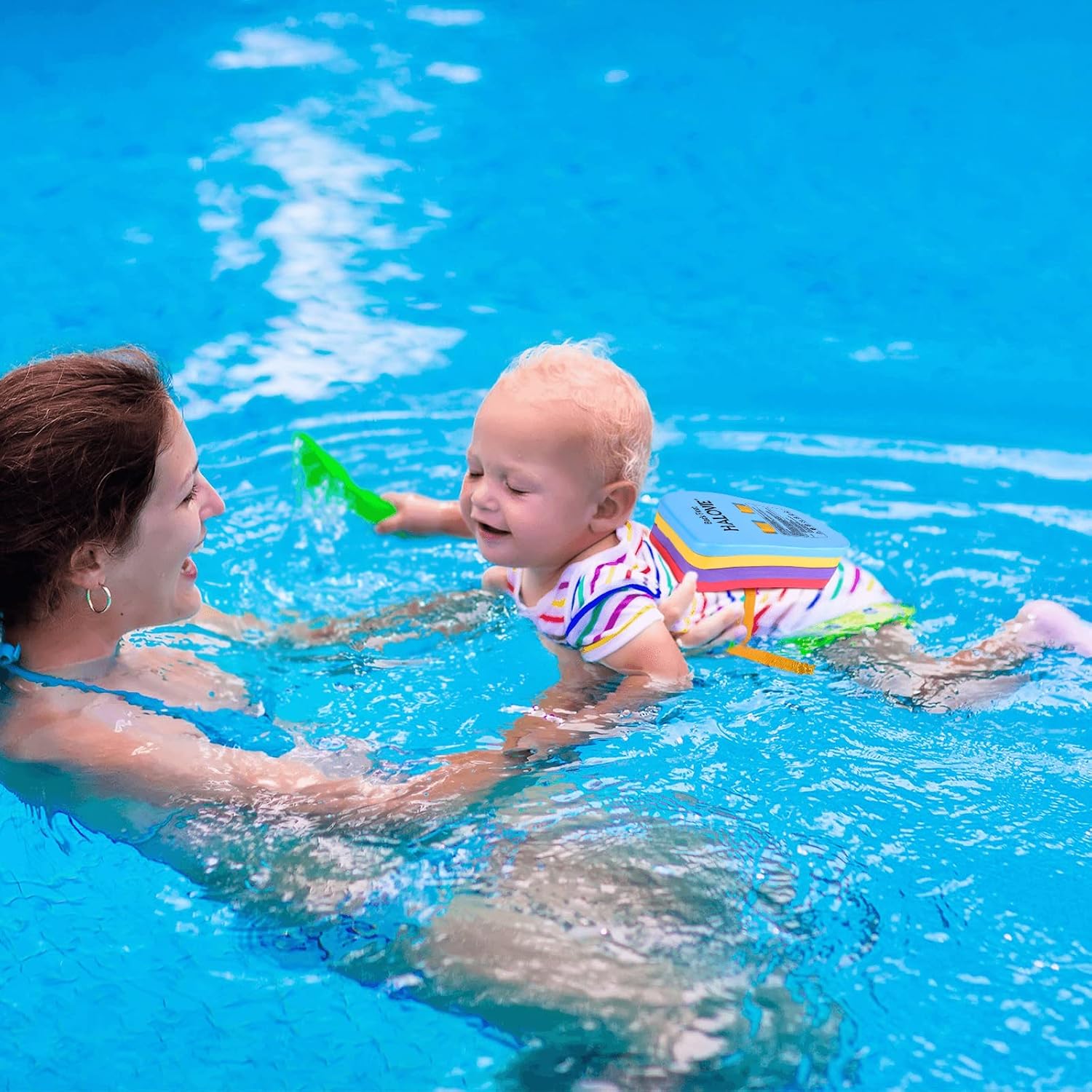 HALOVIE Kids Back Float Swimming Floats for Children Swim Belt Training ...