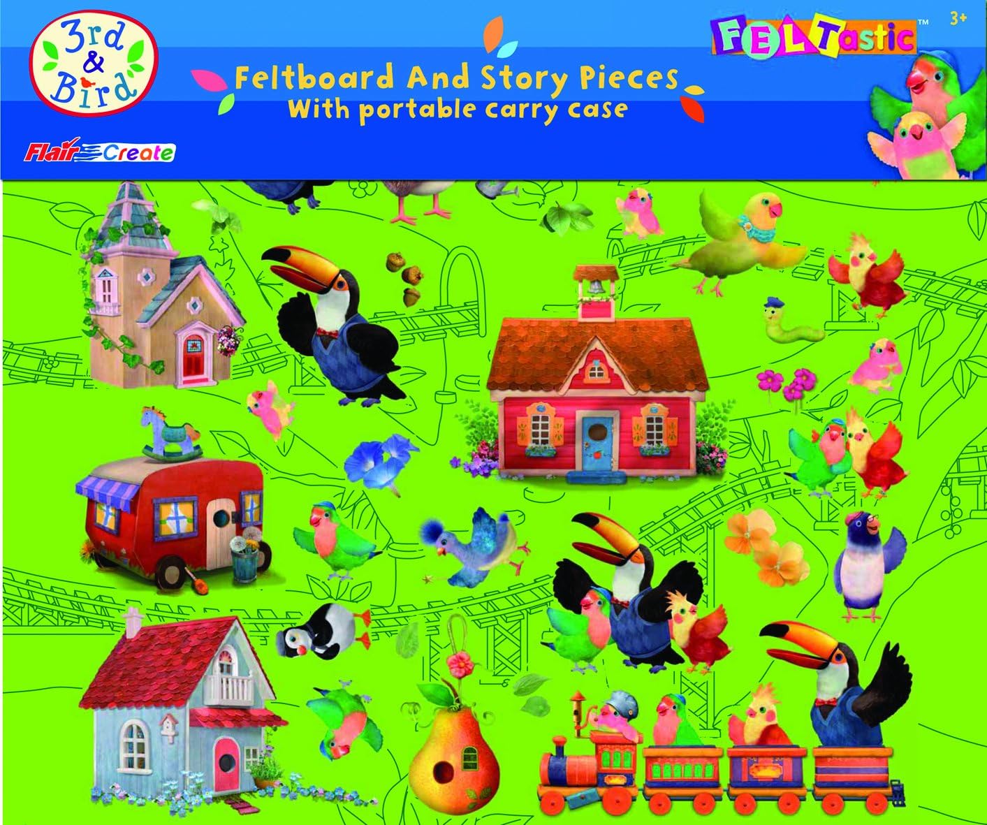 Flair 3rd & Bird Feltastic : Amazon.co.uk: Toys & Games