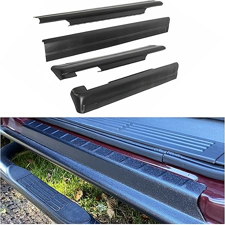 Amazon.com: Rocker Panel Cover Guard Compatible with 2009-2018 Dodge ...