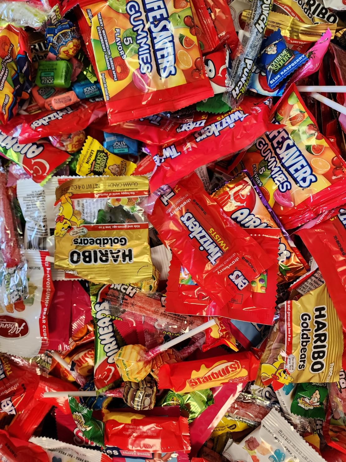 Snack Mall Variety Candy Pack Individually Wrapped Bulk Candy Pinata ...