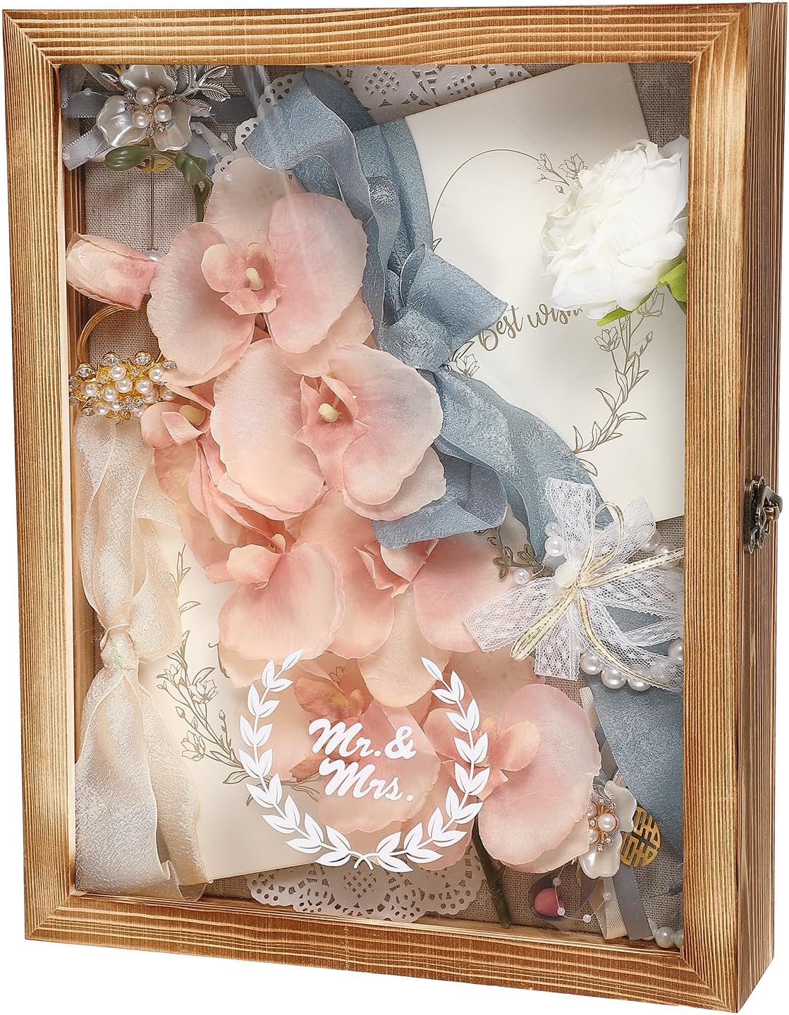 Amazon.com - Soaoo Large Shadow Box Frame Wedding Gifts for Couple ...