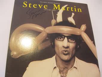 Steve Martin Signed Autographed Vinyl Record Album COA at Amazon's ...