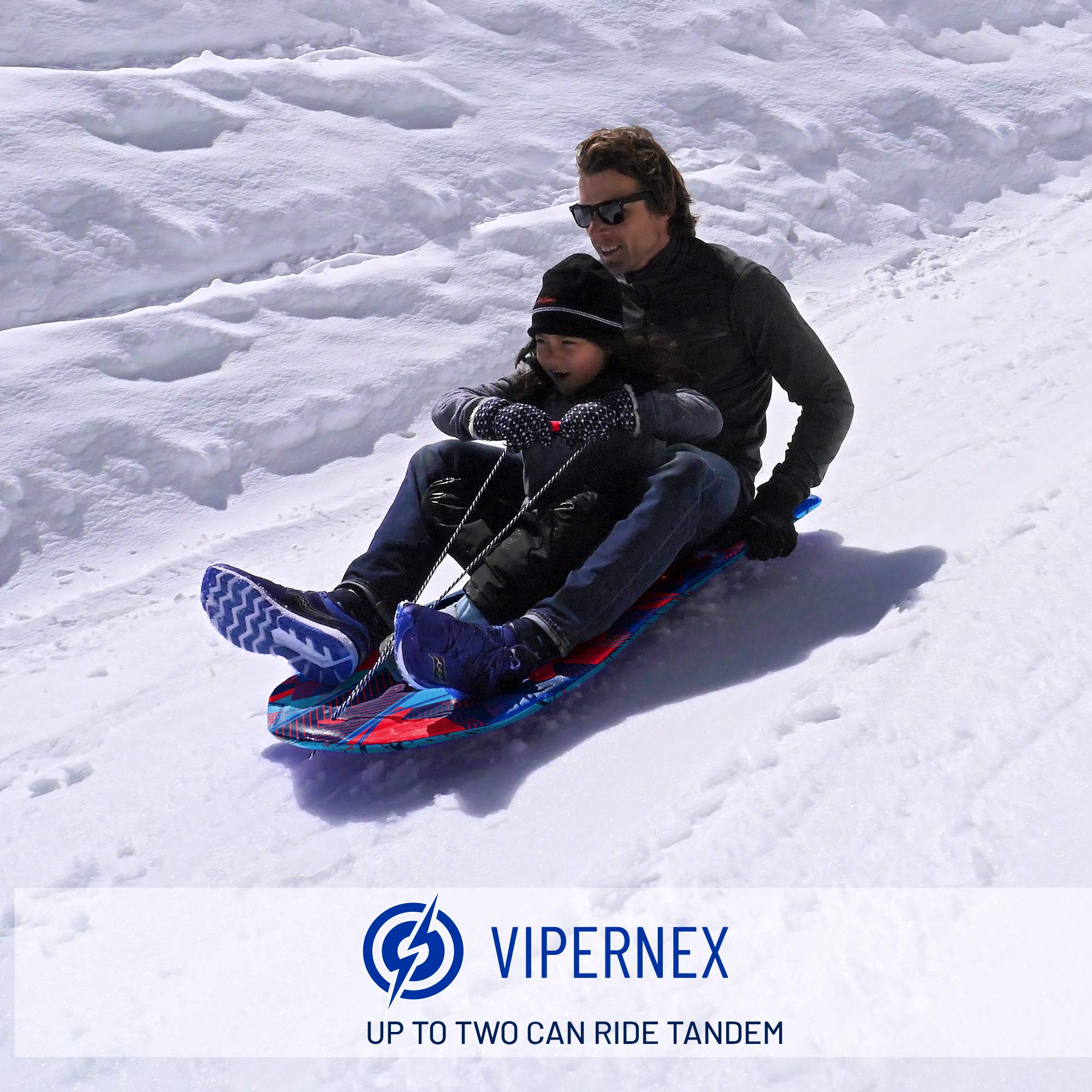 Snapklik.com : 50 Viper Snow Sled 2-Pack