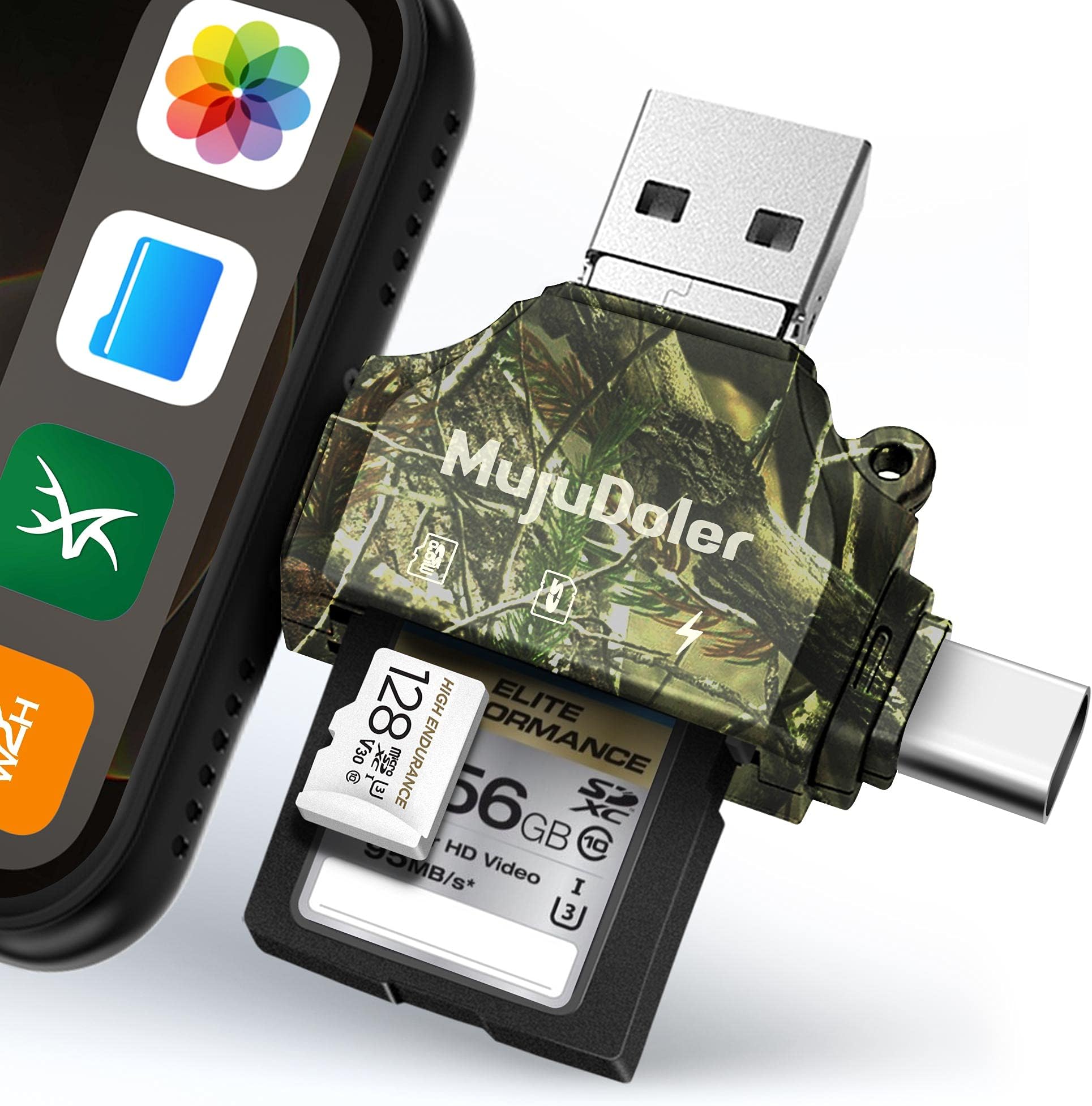 Amazon.com: SD Card Reader for iPhone iPad, Micro SD Viewer Reader ...