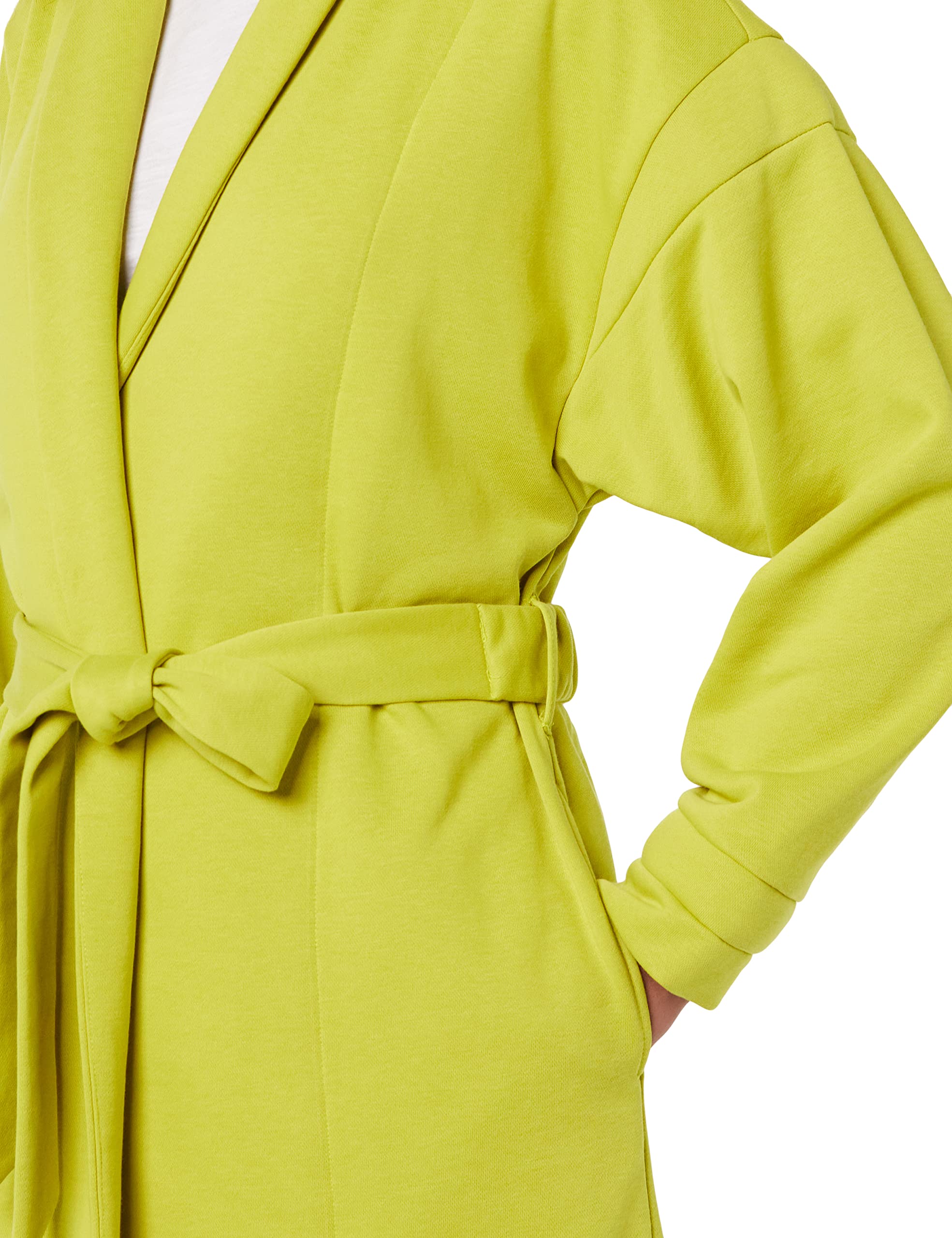 ((Size S)) TEREA Women's Alaina Wrap French Terry Jacket