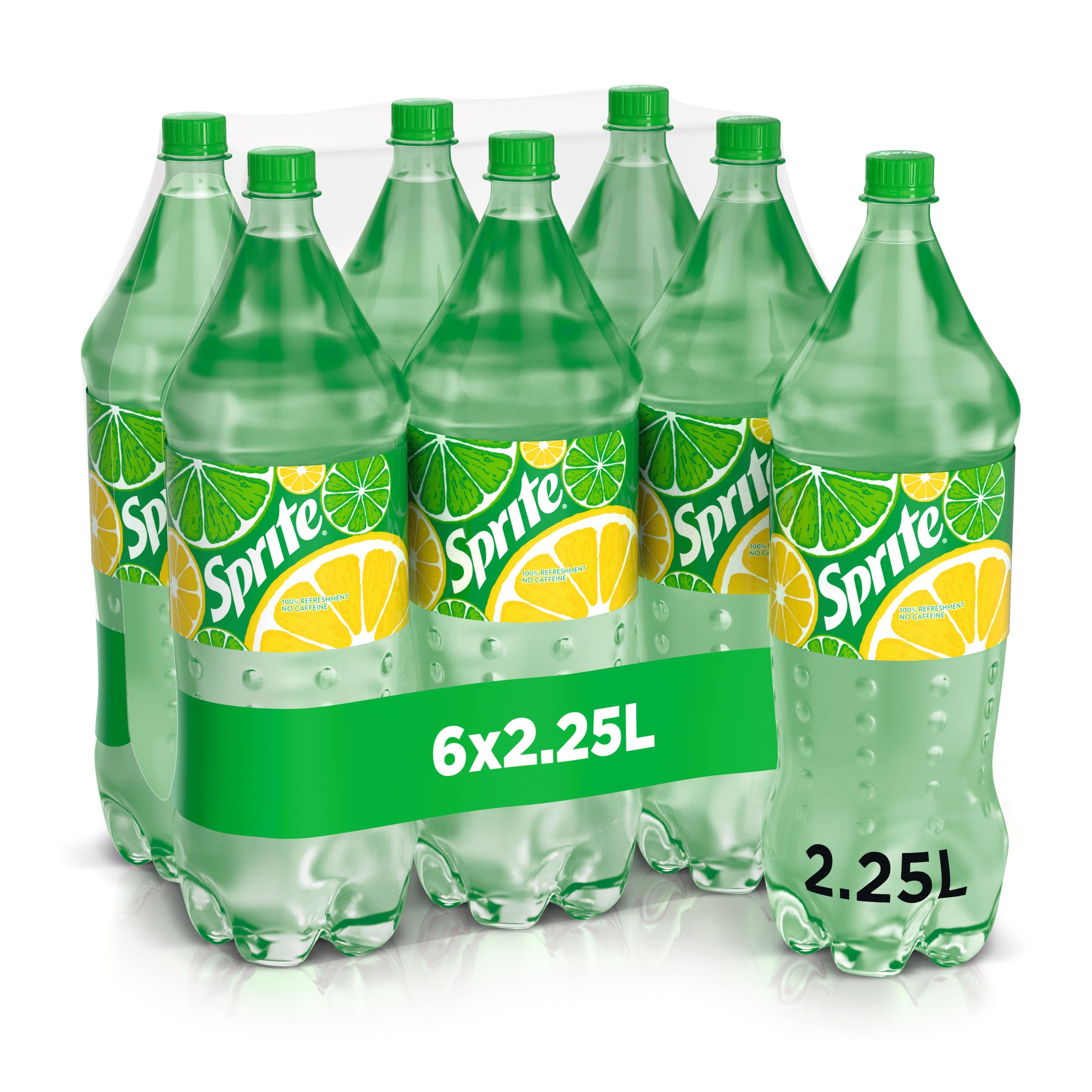 Sprite Regular, Lemon Lime Flavored, Carbonated Soft Drink, PET 2.25L ...