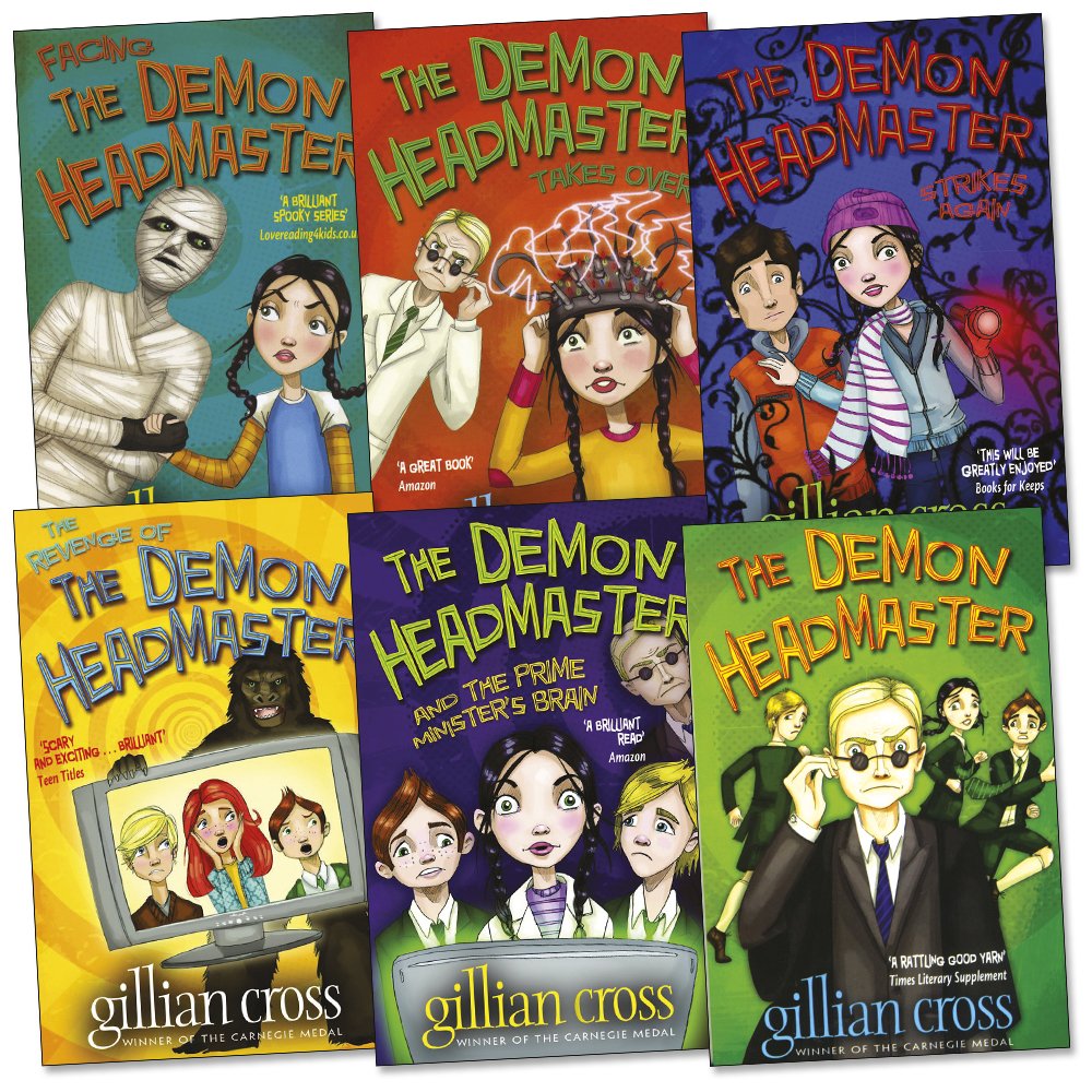 Gillian Cross The Demon Headmaster 6 Books Set Collection Includes ...