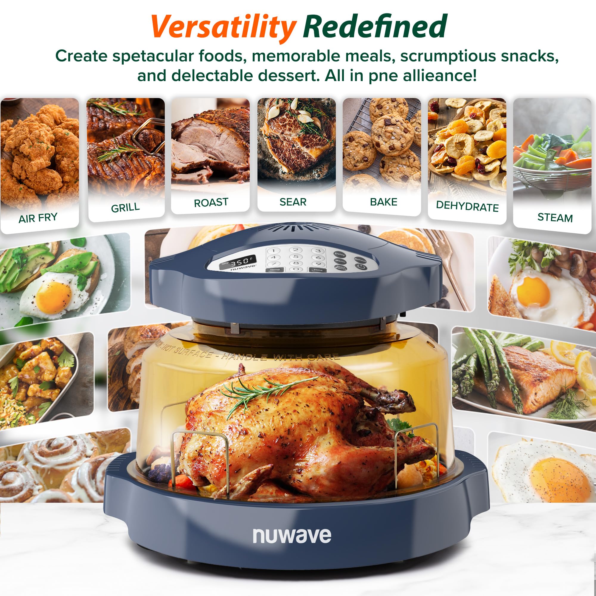 New Wave Oven NuWave Oven Cookbook: The Complete Guide To Making The