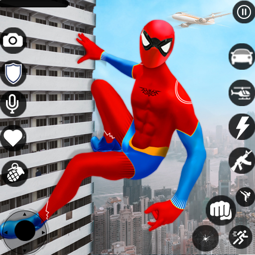 Spider Rope Hero - Action Game: Real Spider Flying Open World Rope ...