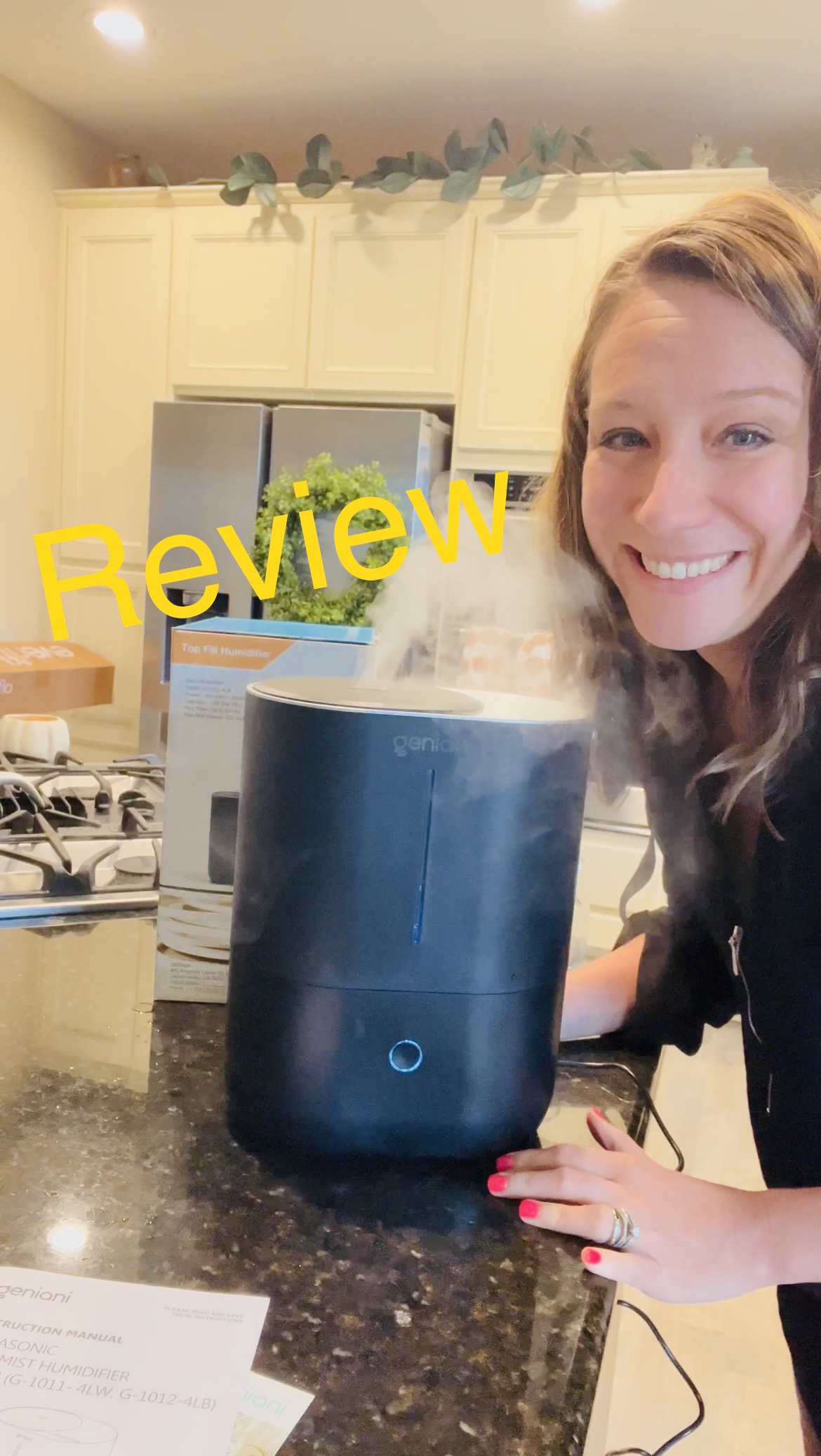 Watch Humidifier and essential oil diffuser- 4L #inspire on Amazon Live