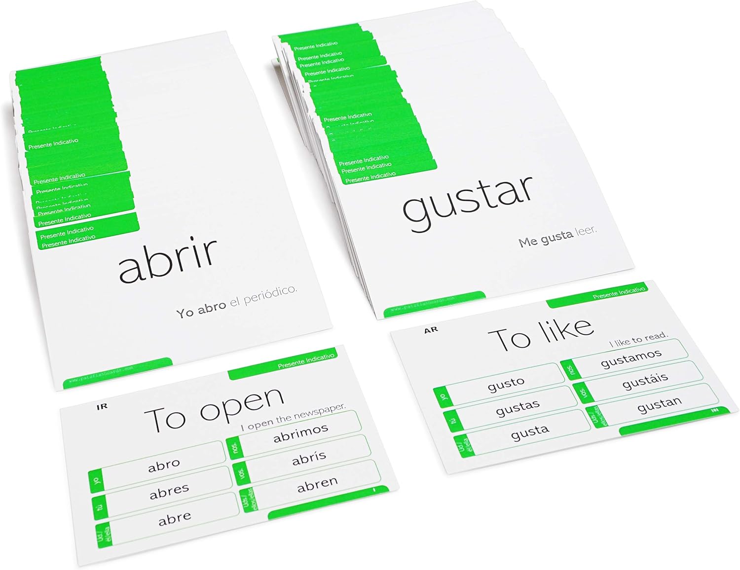 200 Spanish Verb Conjugation Presente Indicativo Flash Cards Full 200-spanish-verb-conjugation-presente-indicativo-flash-cards-full