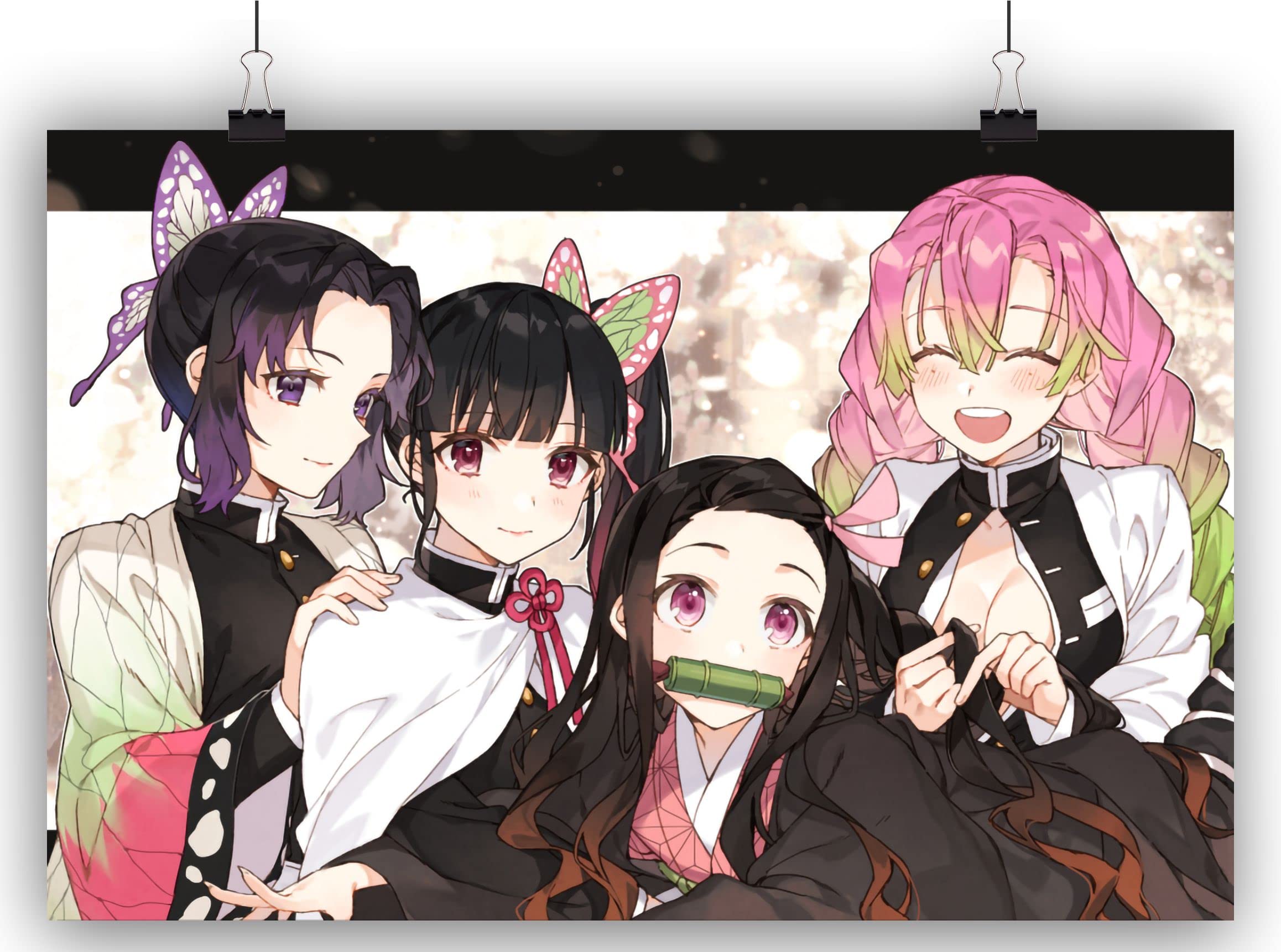 Risty Shop High Definition Nezuko Kamado Shinobu Kochou Kanao Tsuyuri