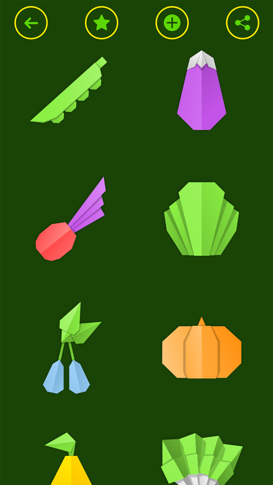 Origami Fruits, Vegetables and Berries: How To Make Origami Fruits ...