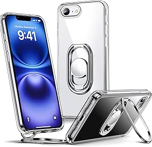 Amazon.com: Shields Up for iPhone 16e Case with Stand, Case for iPhone 16e Case Clear with ...