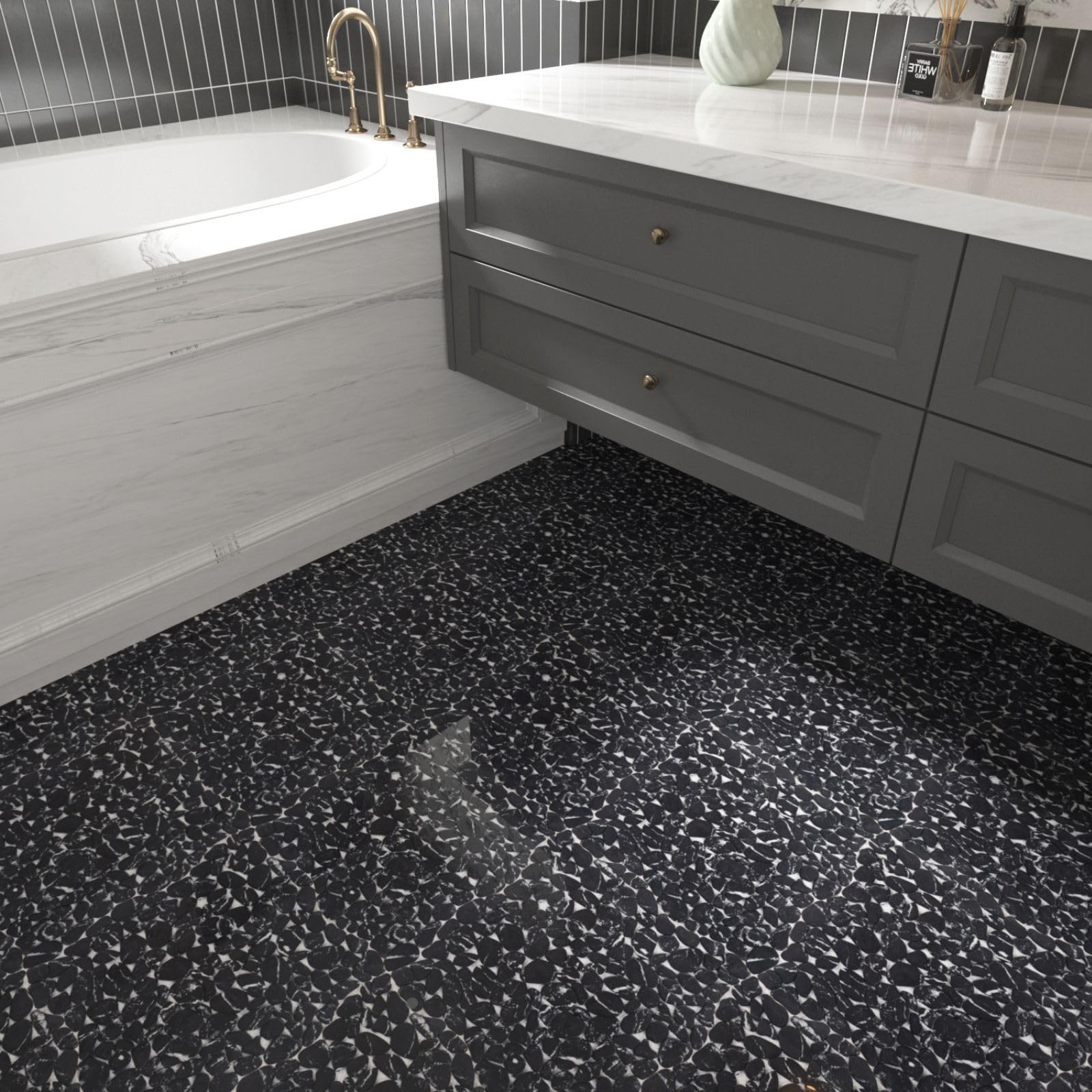 Stone Bathroom Floor 4 Natural Stone Bathroom Design Ideas For Your