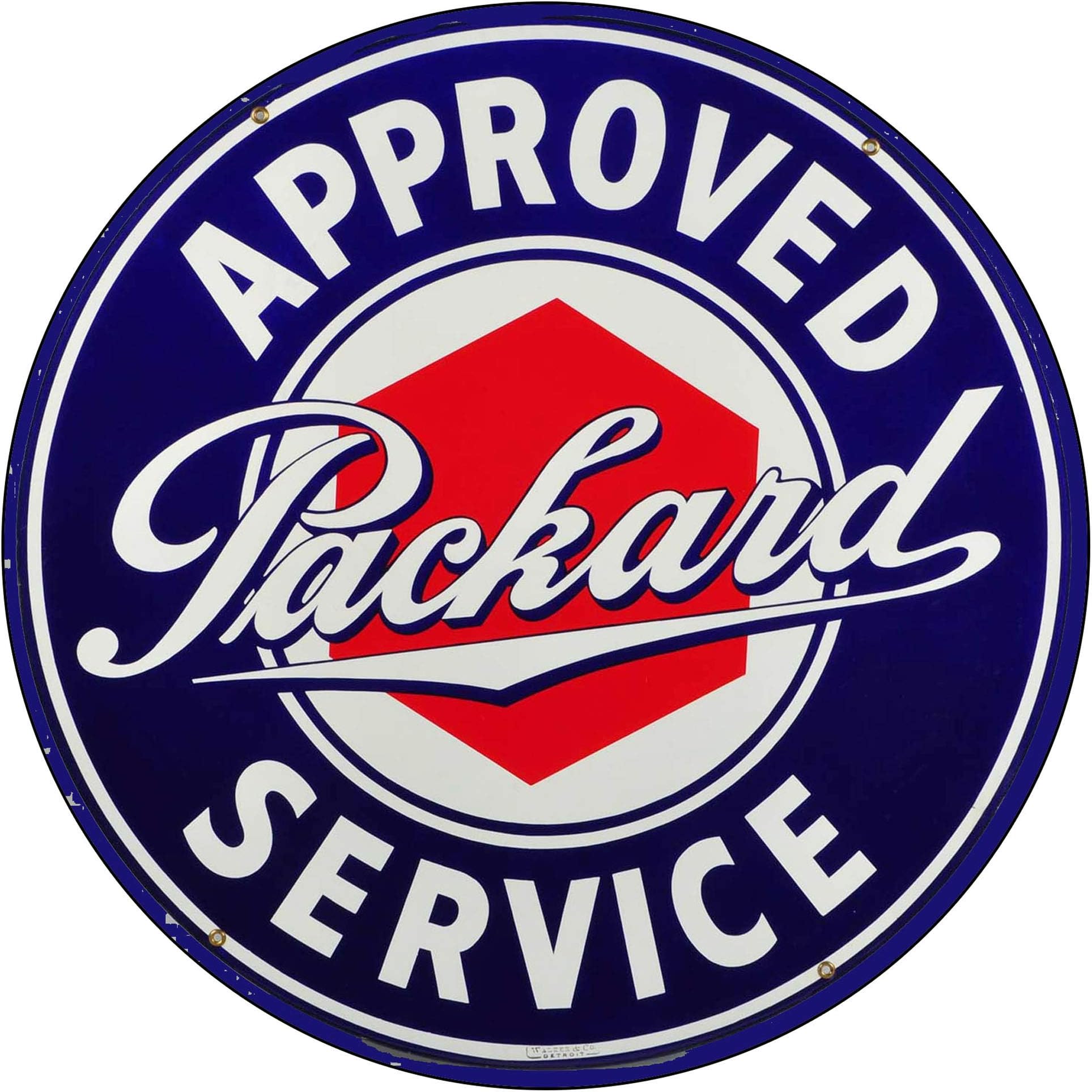 Amazon.com: Sylty Vintage Packard Service Sign Retro Dad Garage Man ...