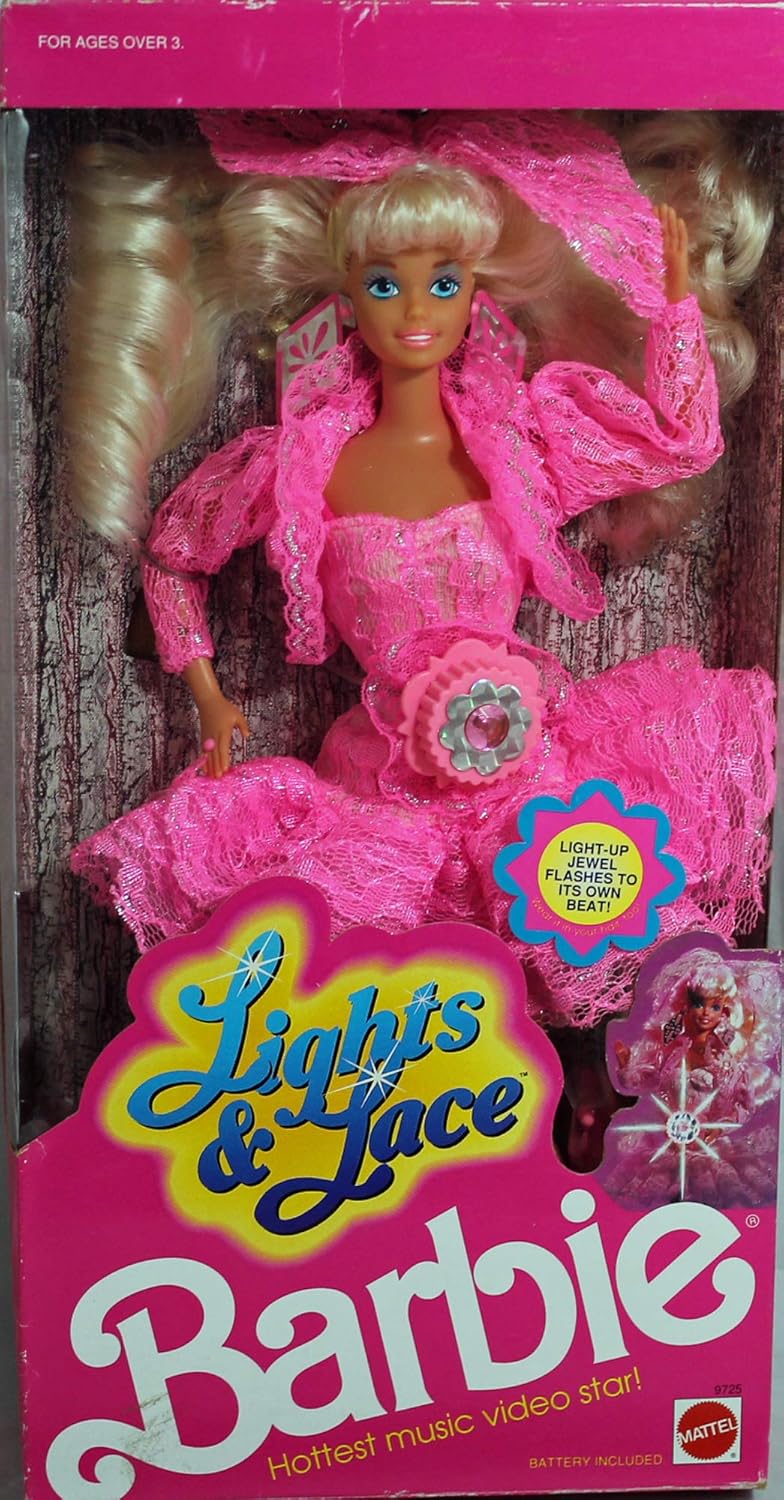 Amazon.com: Barbie Lights and Lace Doll : Toys & Games