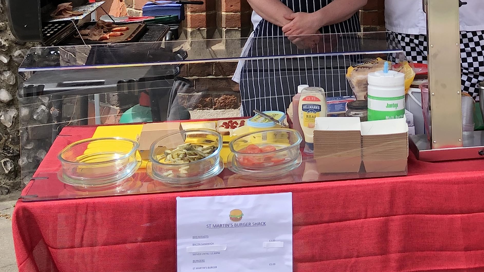 Clear Acrylic Food Guard Sneeze Screen (900mm) : Amazon.co.uk: Home ...