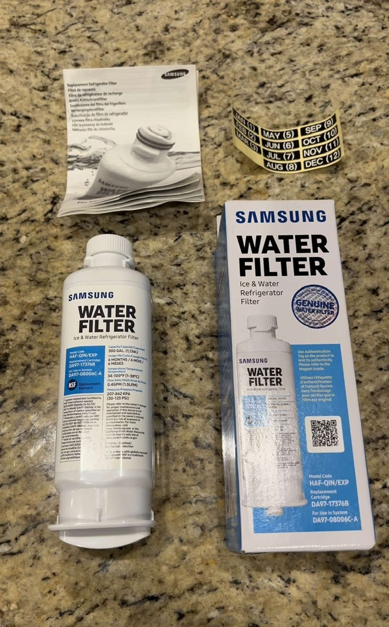 Watch Samsung Refrigerator Water Filter Review! on Amazon Live