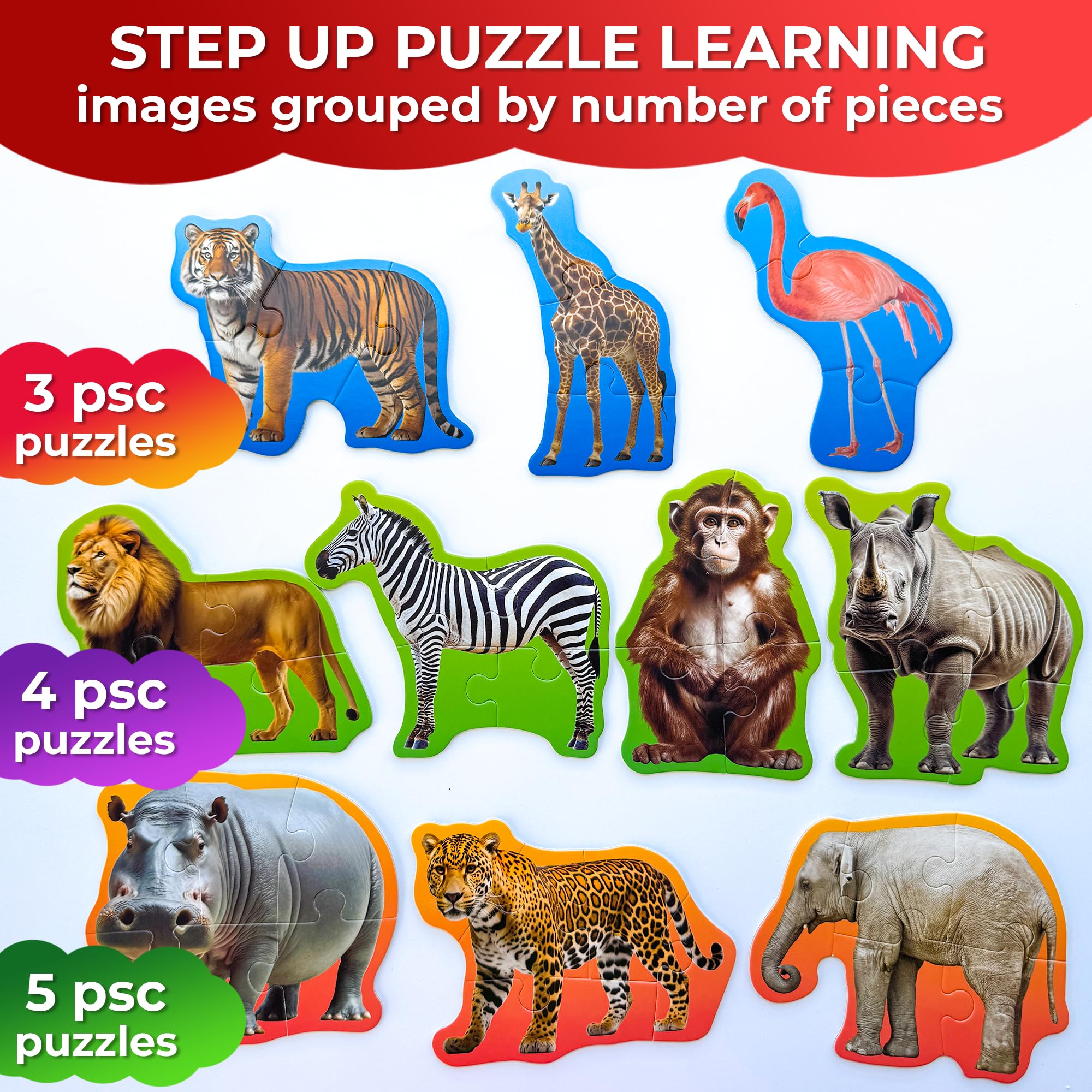 Snapklik.com : Toddler Puzzles Ages 2-4 - Large Floor Puzzles For Kids ...