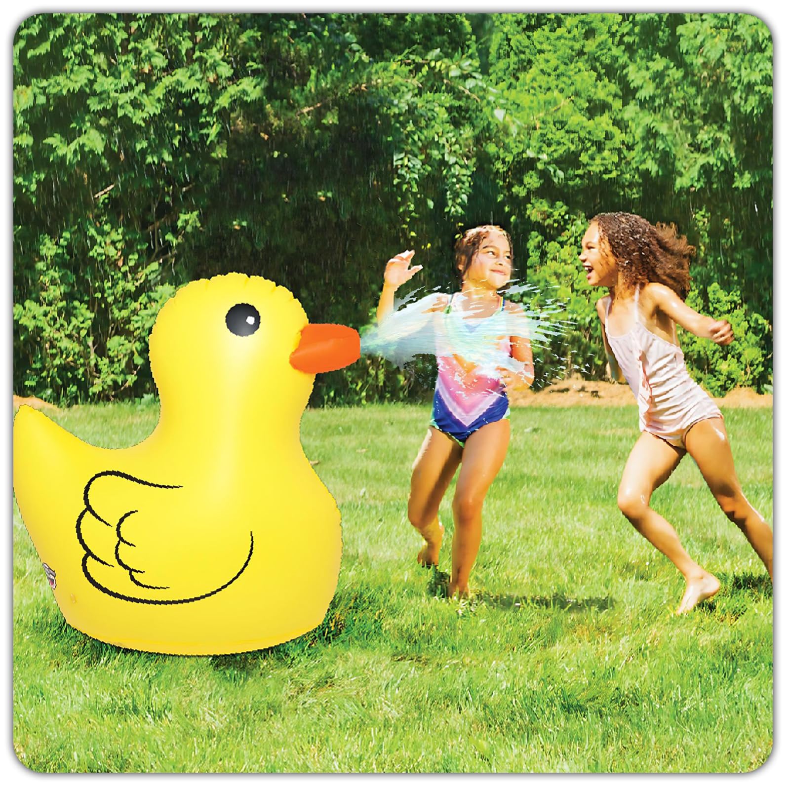 Amazon.com: BigMouth Inc. Quackers The Ducky Lil' Sprinkler, Outdoor ...