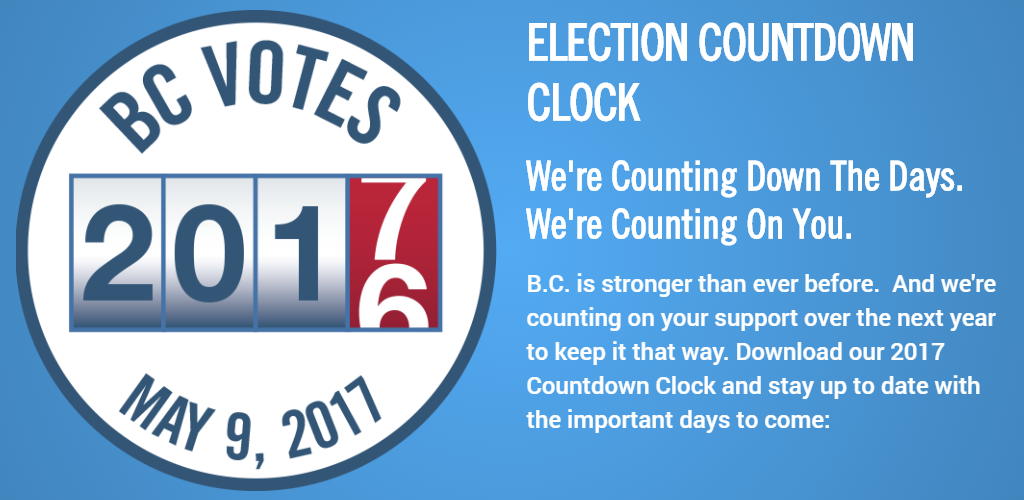 Aplicación BC Liberals Election Countdown Clock en Amazon Appstore