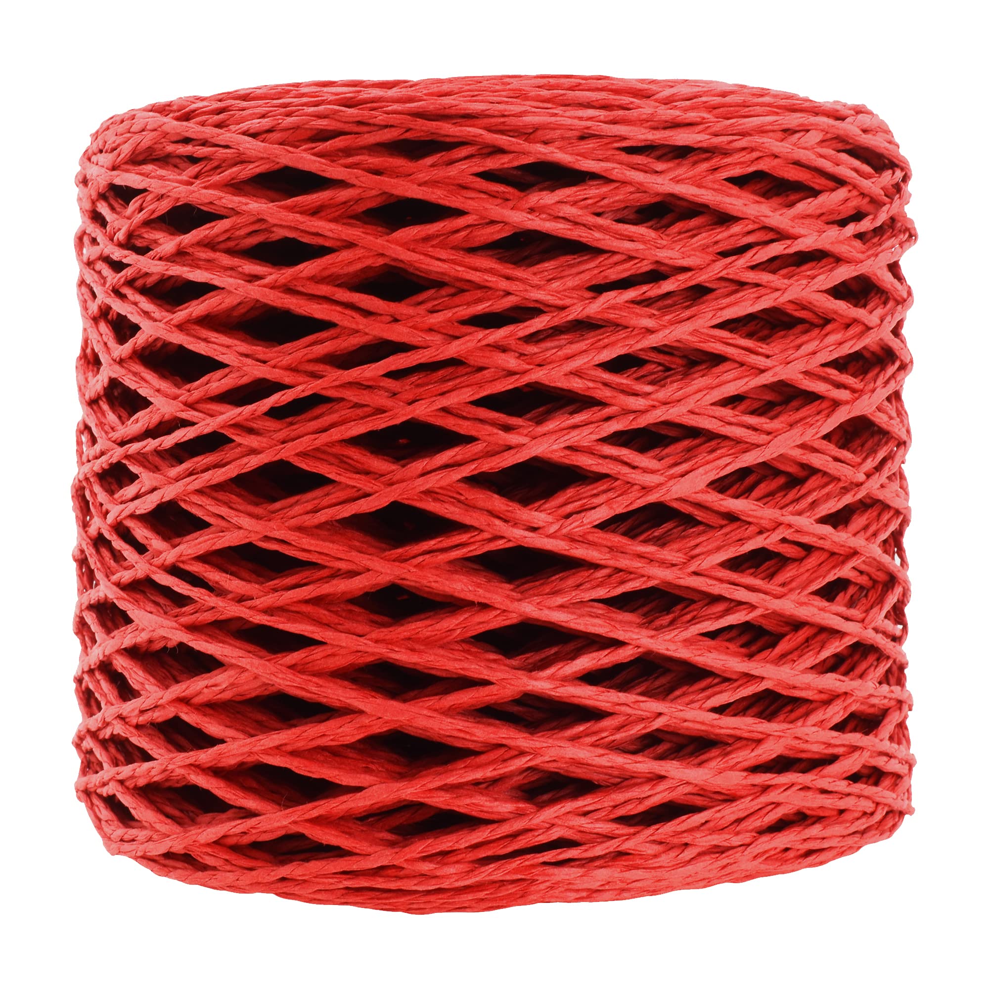 Amazon.com: Mandala Crafts Red Twisted Paper Rope for Crafts Raffia ...