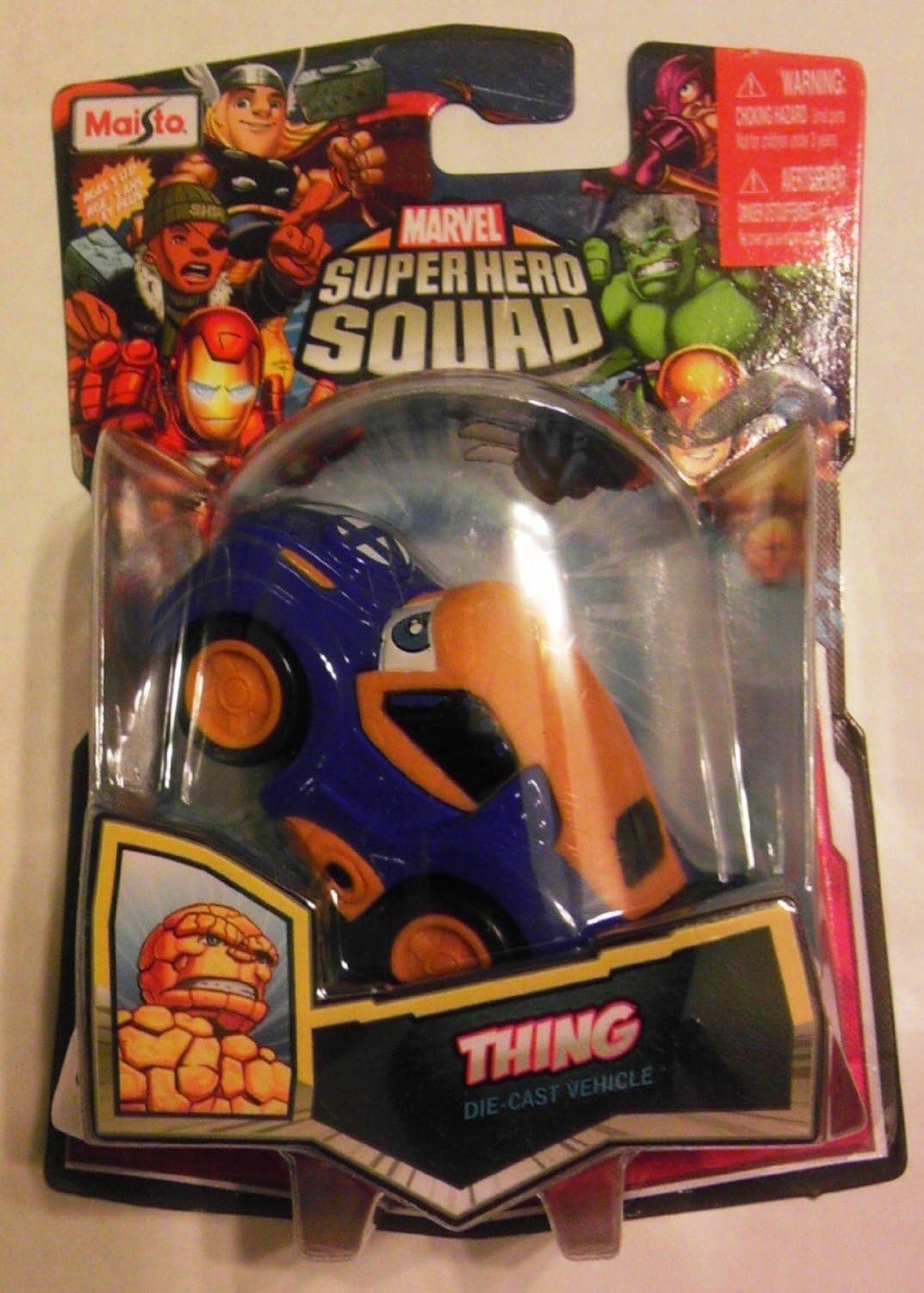 Marvel Super Hero Squad THING Squad Cars Die-Cast Vehicle : Amazon.com ...