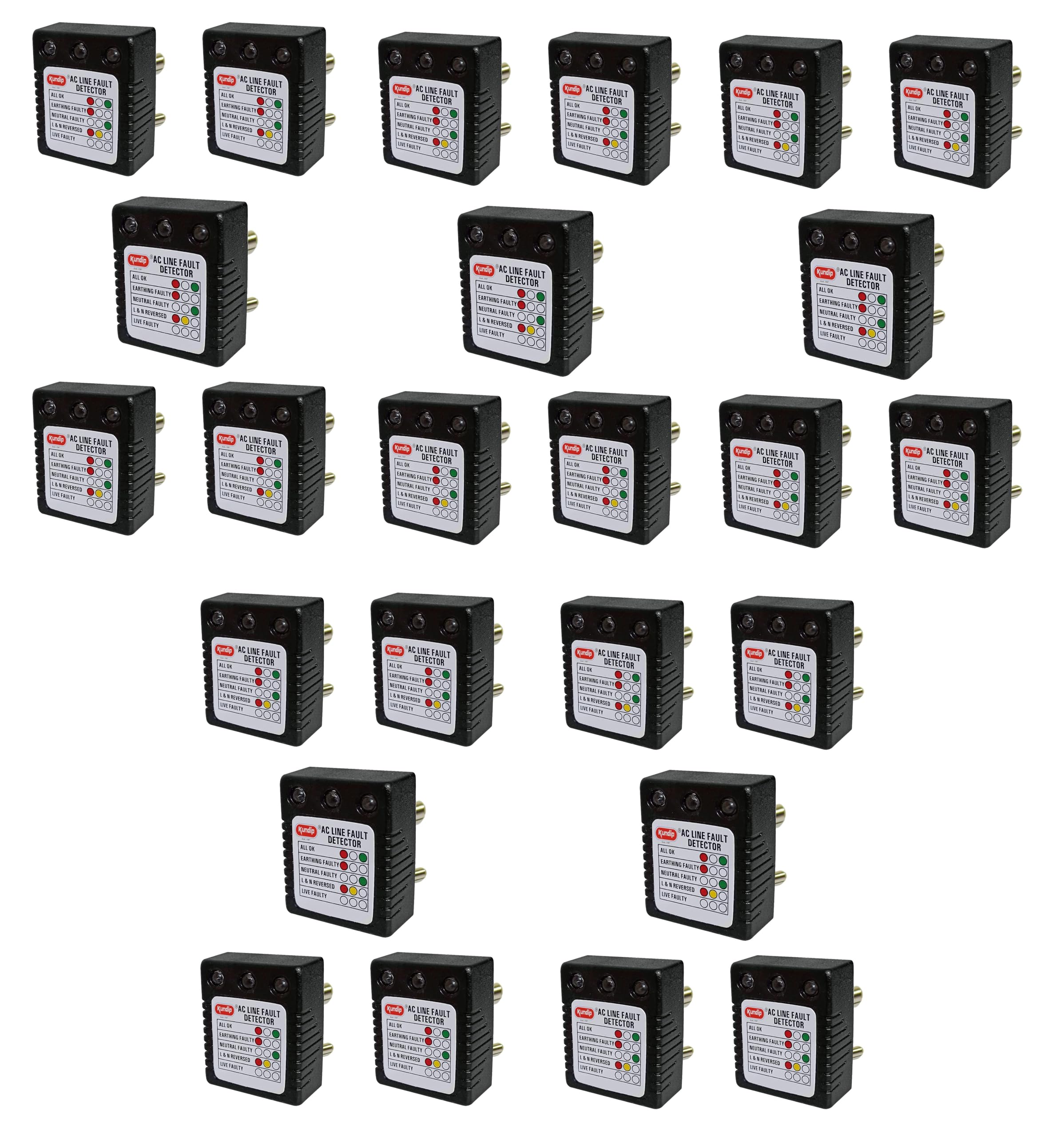 Kundip Ac Line Fault Detector for Home, Office & Industrial Faulty Line ...