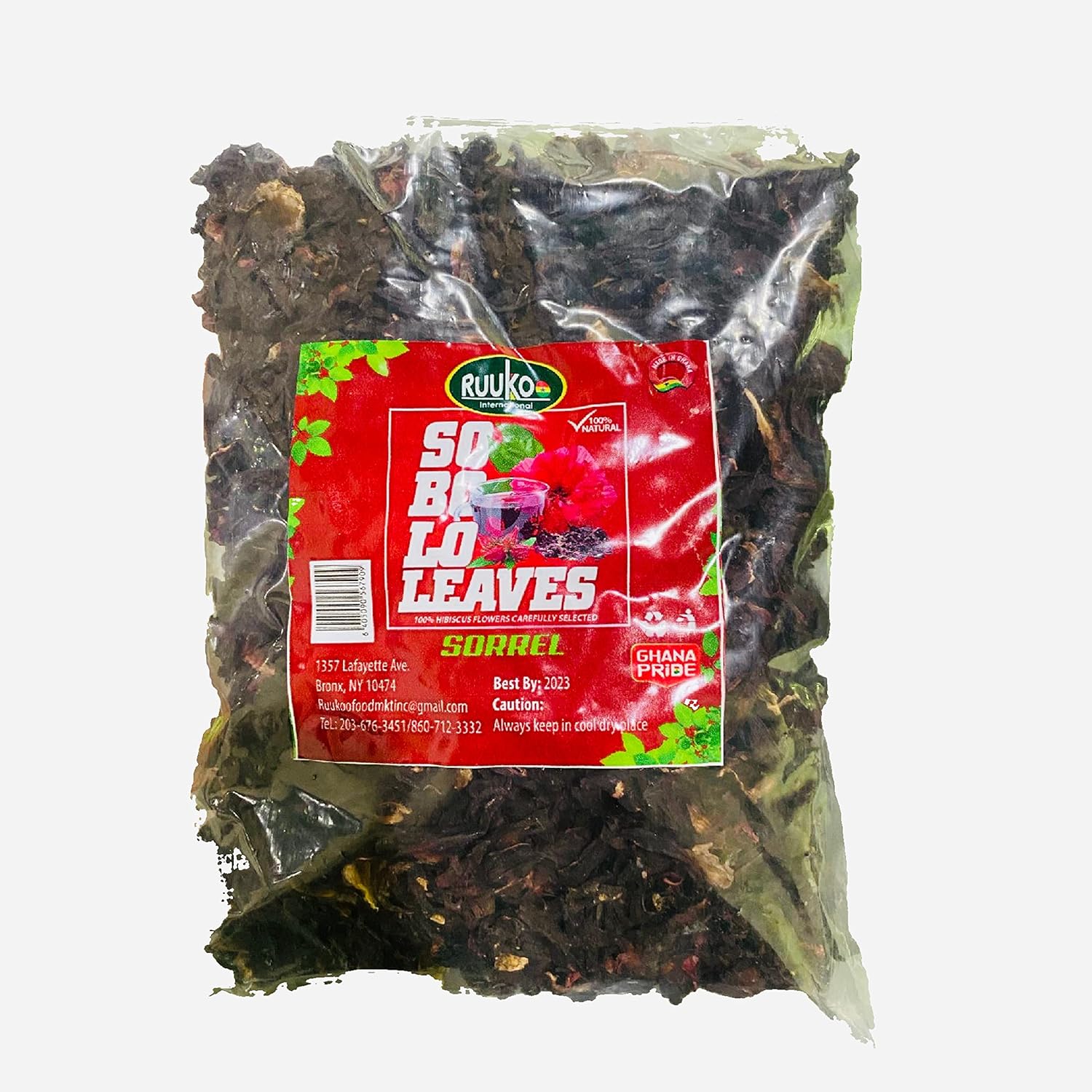 Amazon.com : Hibiscus Flower 6oz /Zobo / Folere : Grocery & Gourmet Food