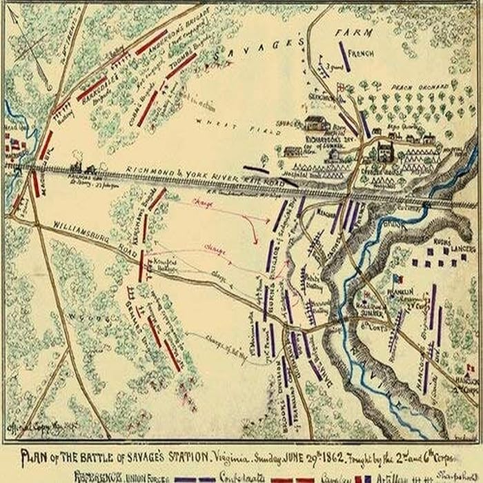 Buy Battle of Savages Station Virginia Sunday June 29th 1862 Fought by ...