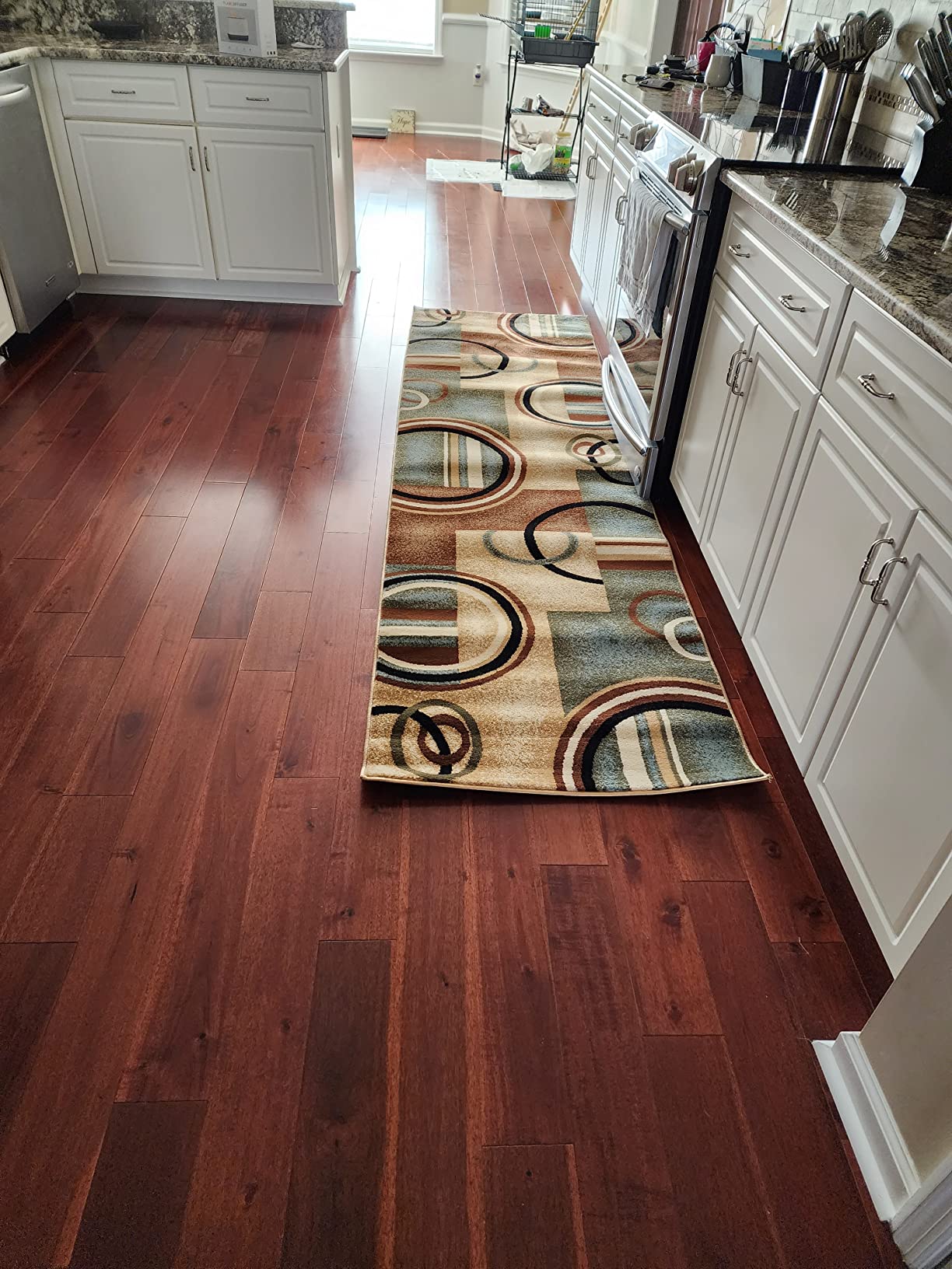 $26/mo - Finance Well Woven Barclay Arcs & Shapes Light Blue Modern ...