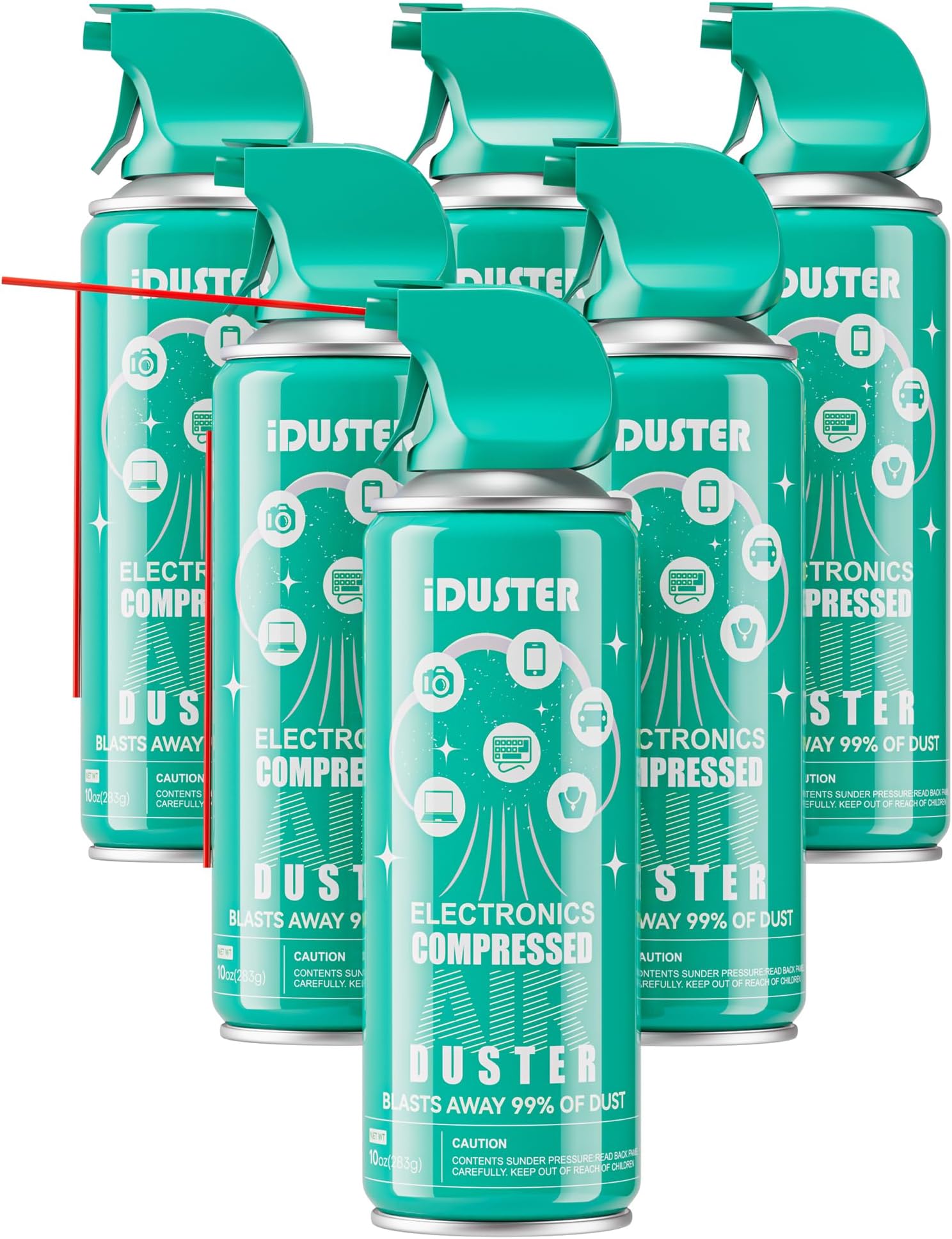Amazon.com: Ultra Duster Canned Air Duster Net 10 oz 12 Pack : Electronics