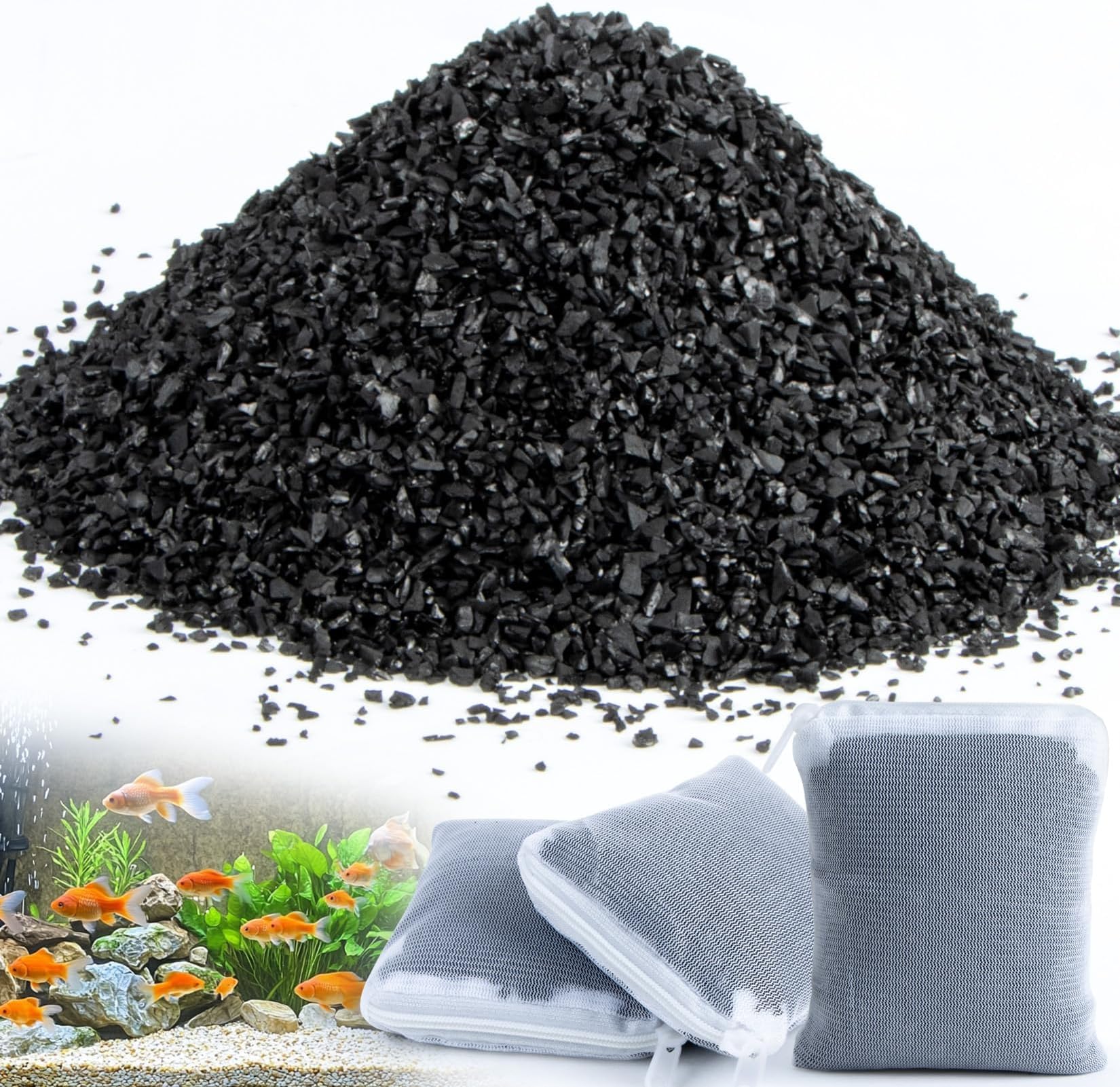 Amazon.com : MAQIHAN Activated Charcoal - Activated Carbon Aquarium ...