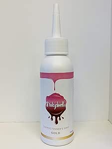 Edible Metallic Drip for Cakes 100g (Gold) : Amazon.co.uk: Grocery