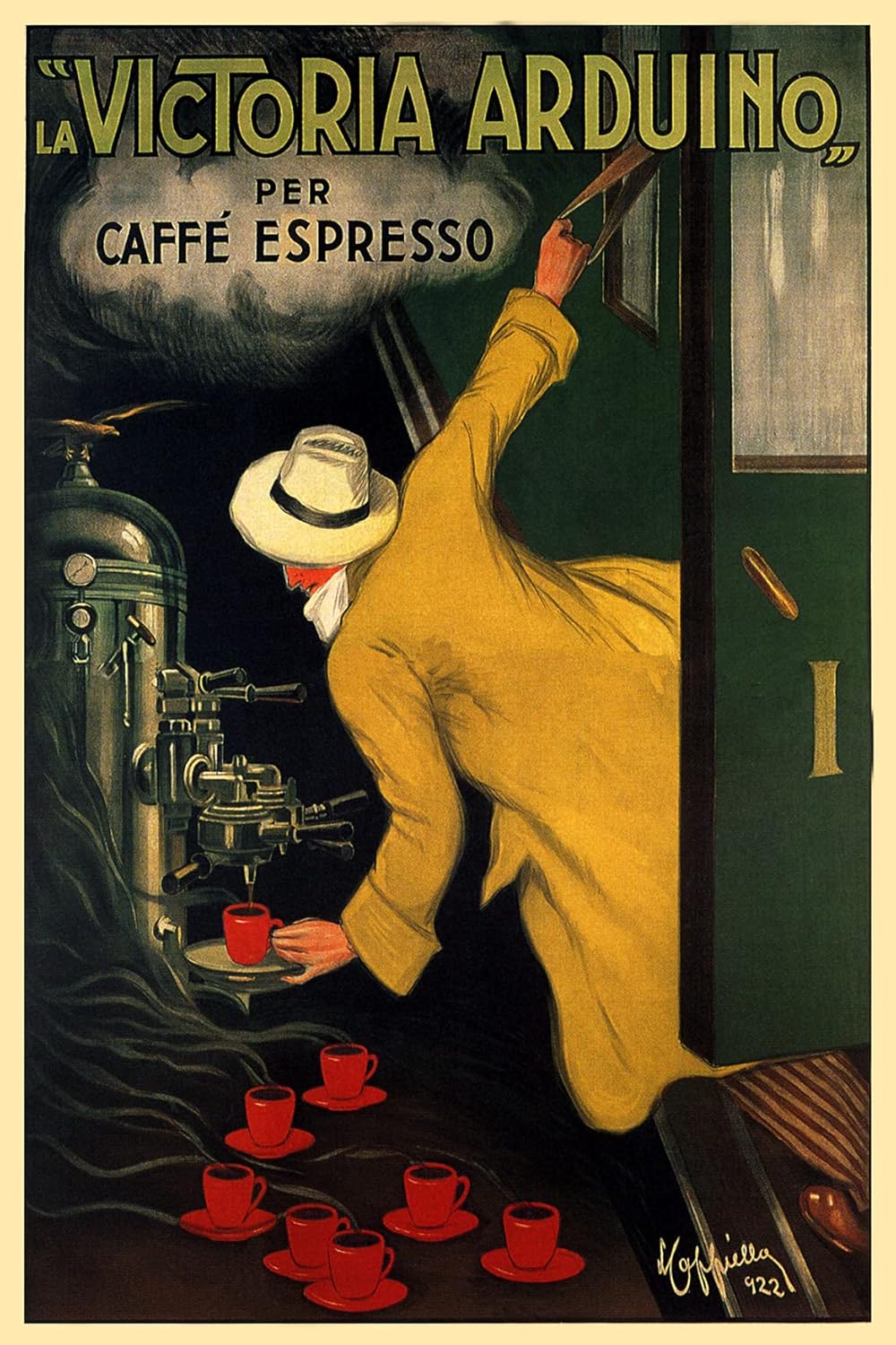 LA VICTORIA ARDUINO PER CAFFE ESPRESSO COFFE MACHINE TRAIN TRAVELER ...