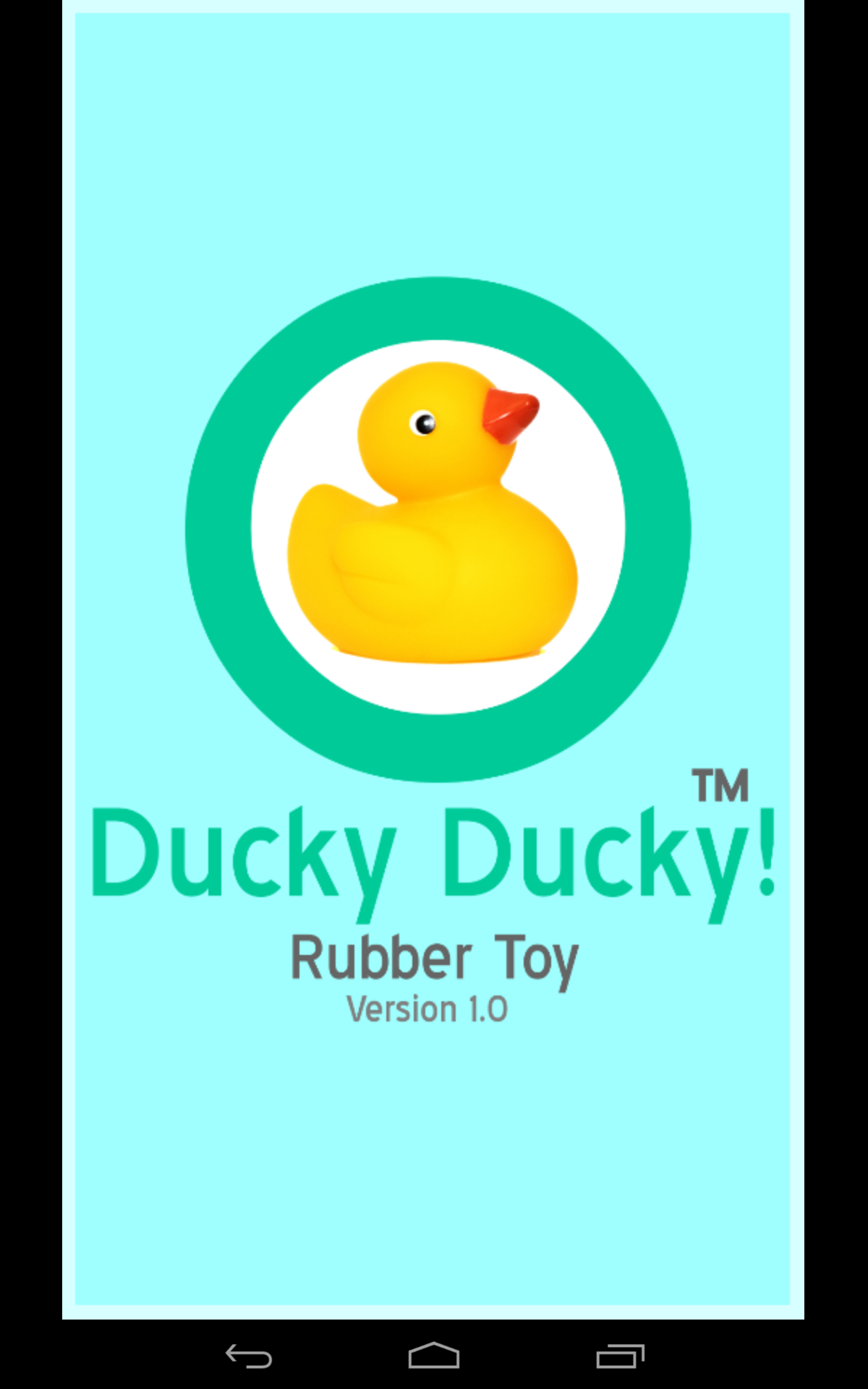 Ducky Ducky!-Rubber Toy - App on Amazon Appstore