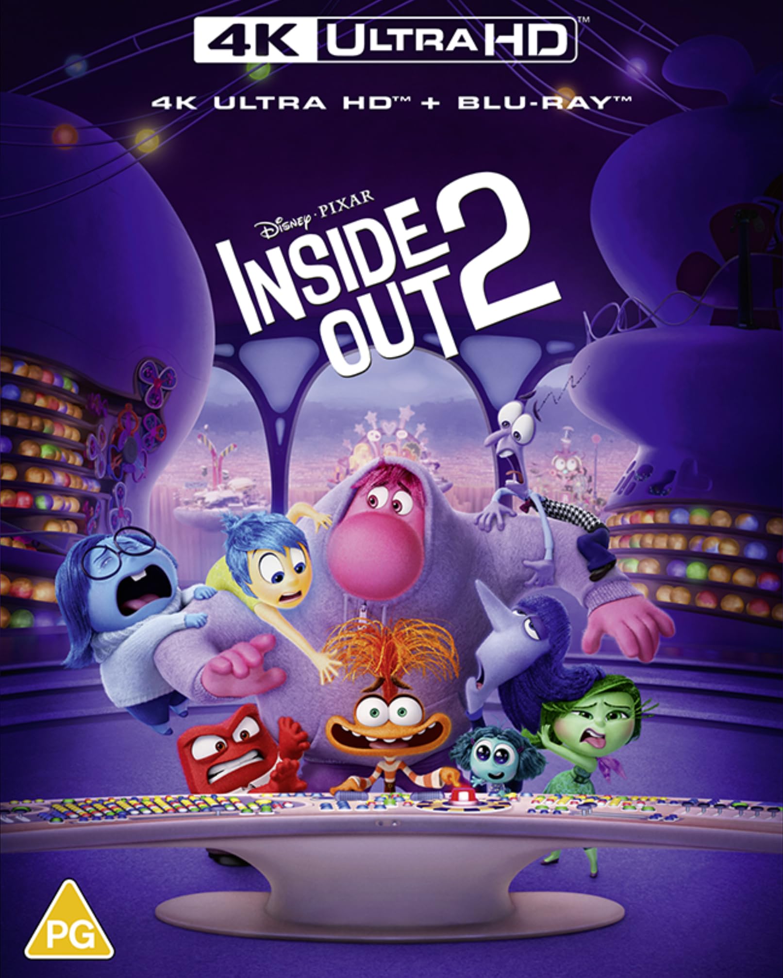 Disney Pixar's Inside Out 2 4K UHD [Blu-ray] [Region Free]: Amazon.co.uk: Amy Poehler, Maya ...