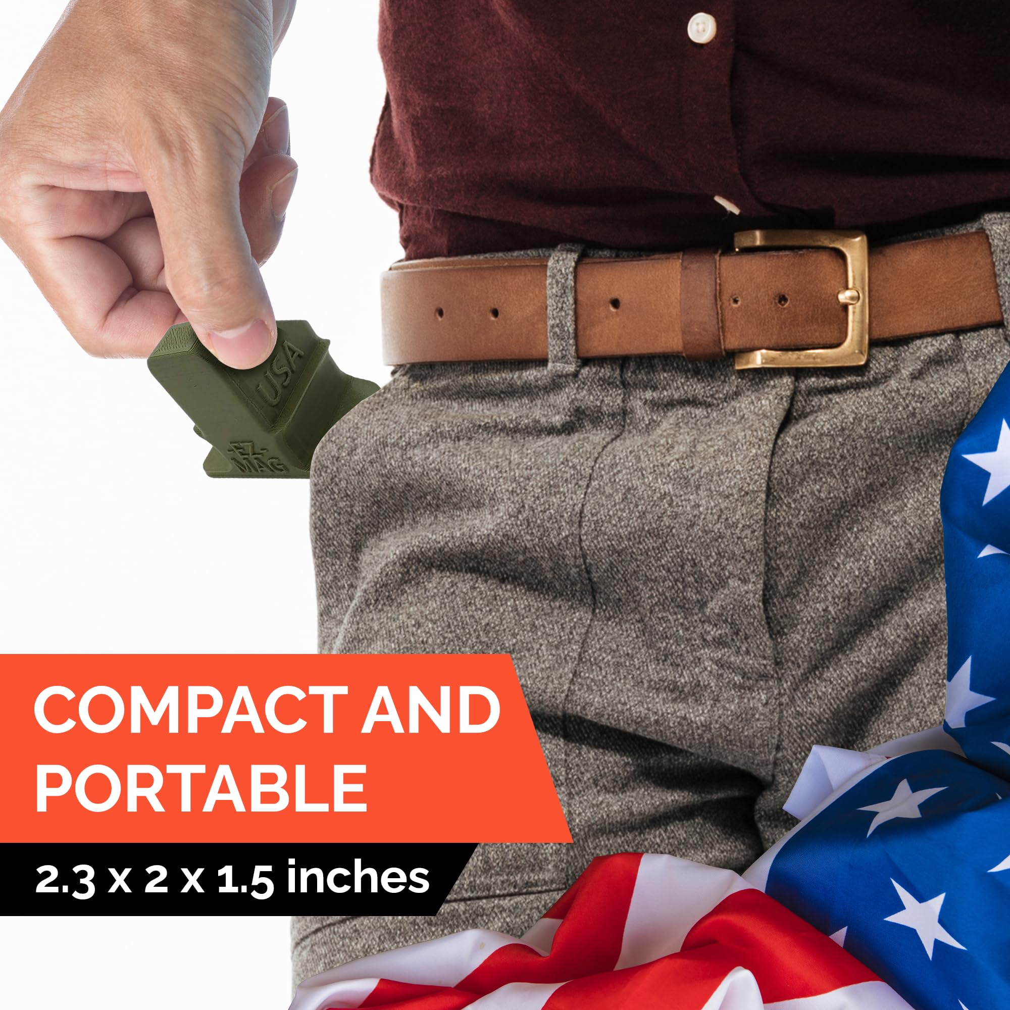 Snapklik.com : EZMAGLOADER Magazine Loader For The Glock 17 19 22 23 26 27 31 32 33 34 35 37 9mm