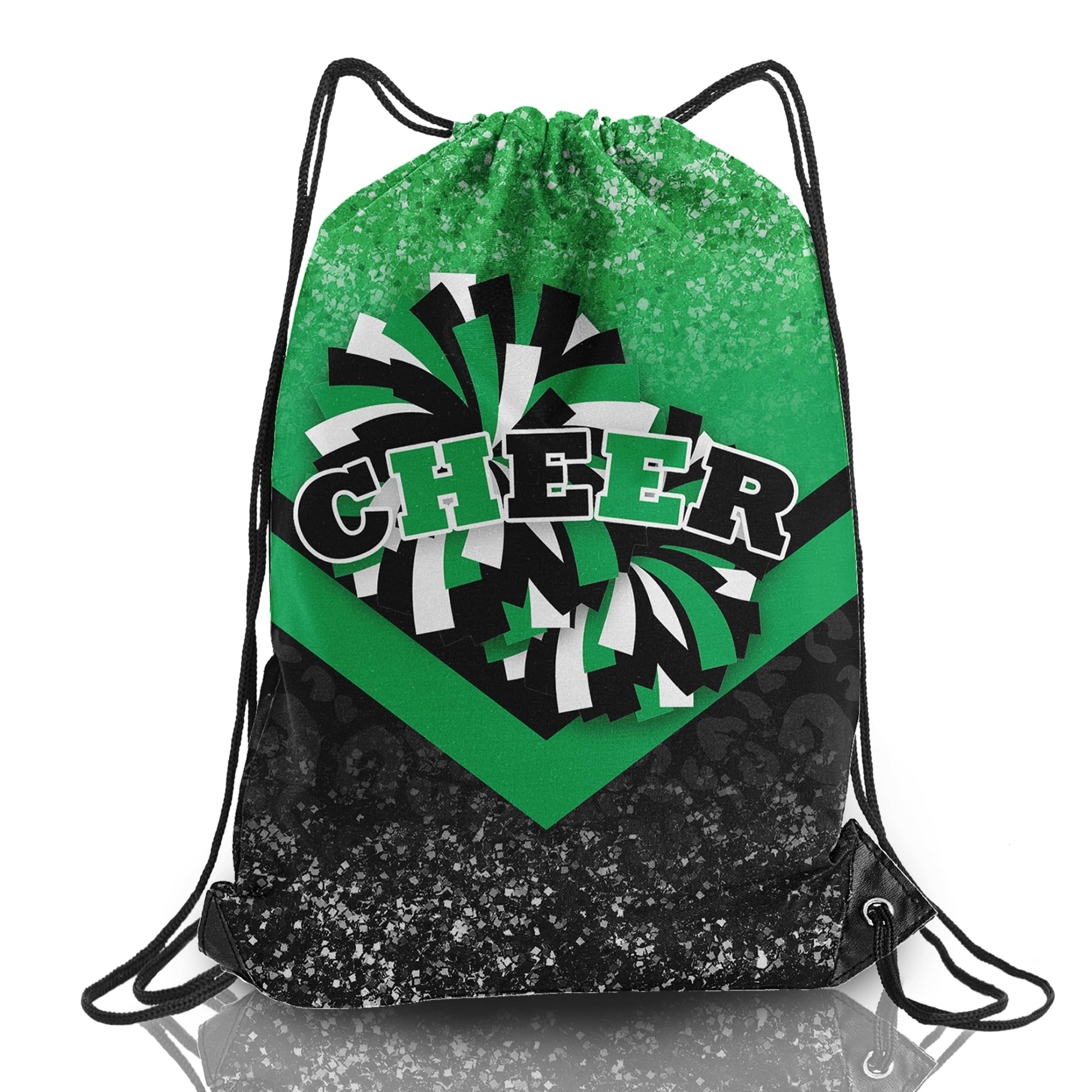 Amazon.com | SKYIGC Cheer Drawstring Backpack Cheerleading Drawstring ...